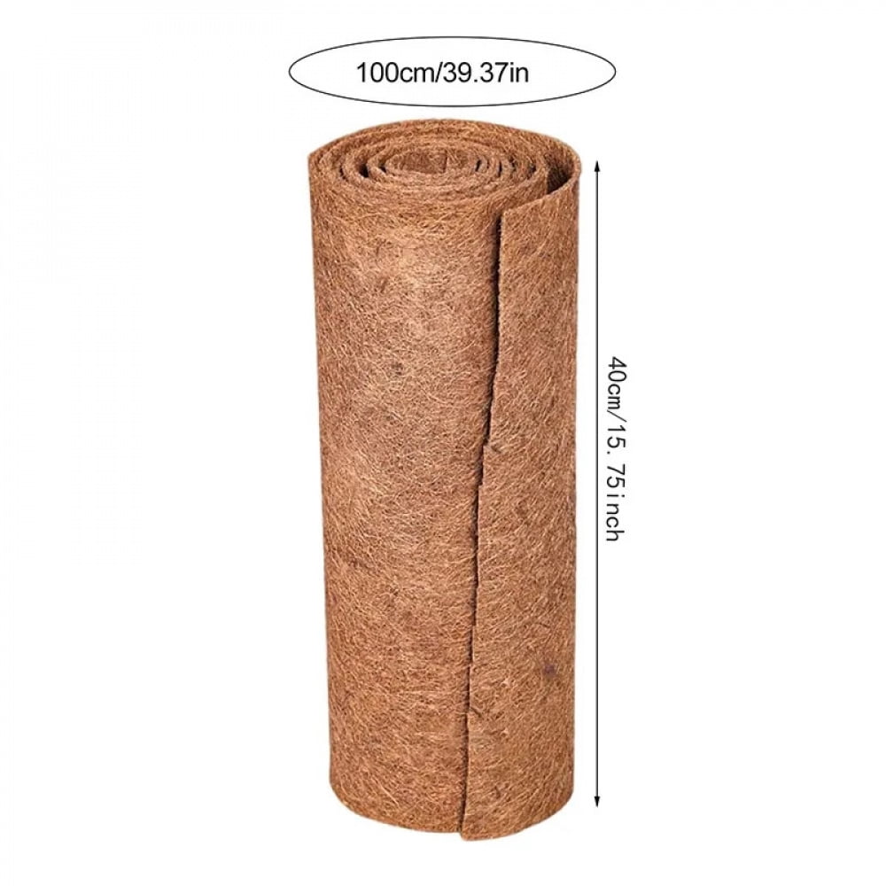 Plant Fiber Roll Natural Reptile Carpet Mat Reptile Bedding Supplies ...