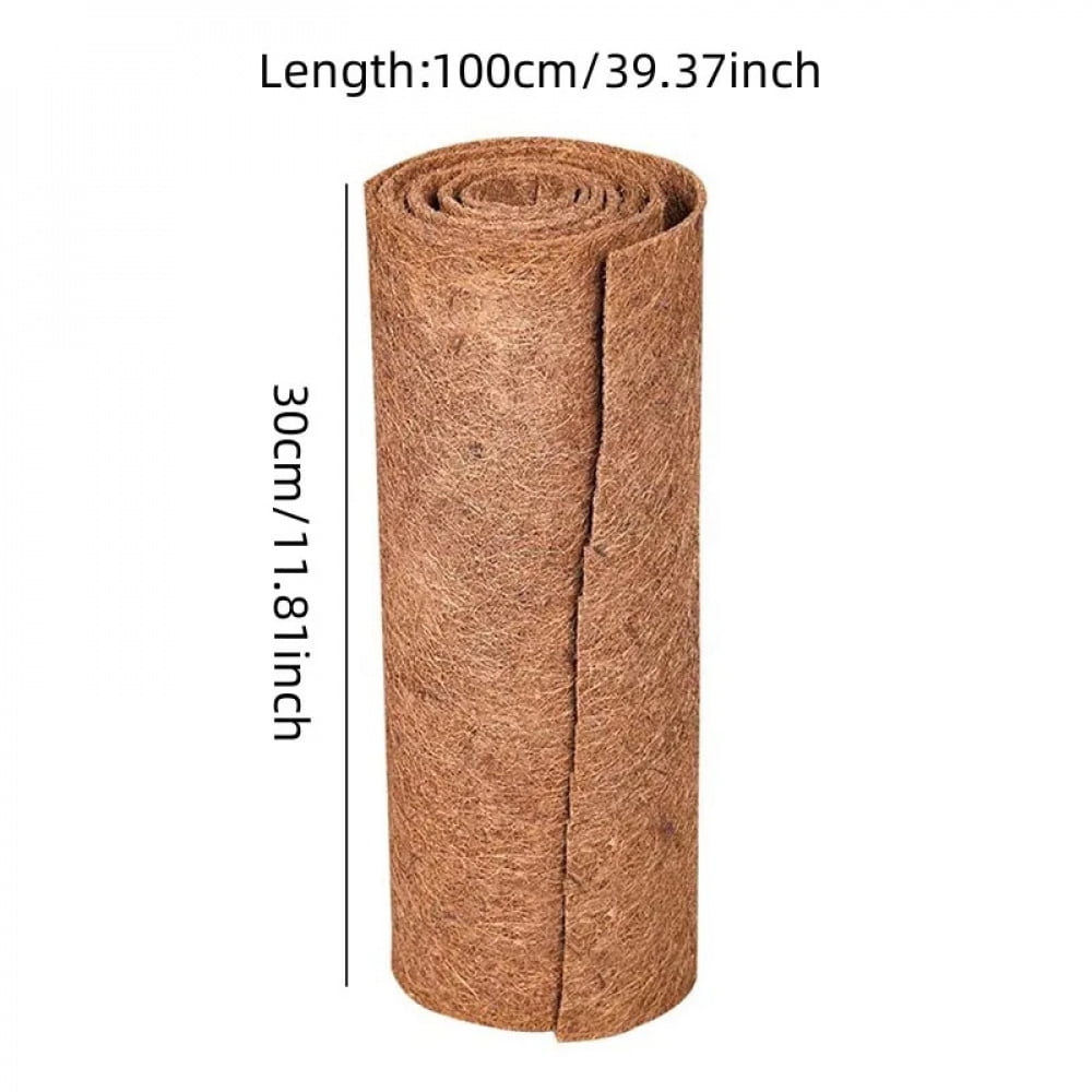 Plant Fiber Roll Natural Reptile Carpet Mat Reptile Bedding Supplies ...