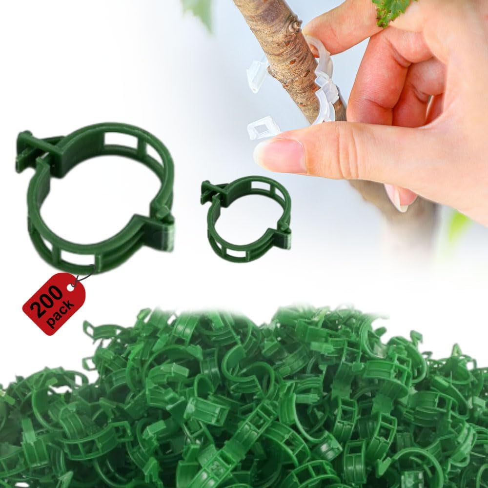 Plant Fixing Clip, Tomato Clips for String Trellis, Plant Wall Clips ...