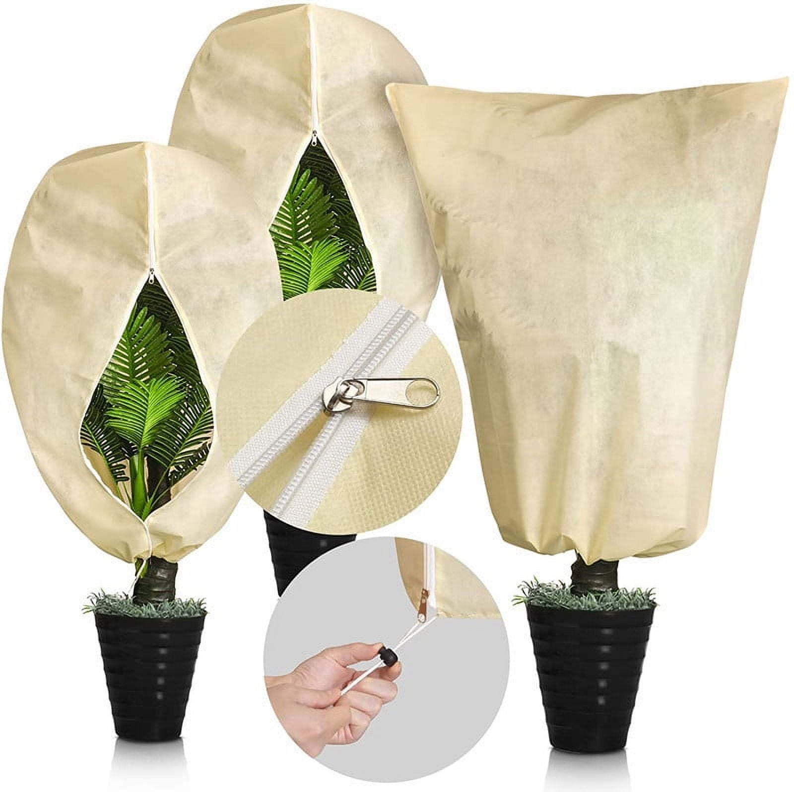 Plant Frost Protection Cover Winter Cold Protection for Plants Nonwoven ...