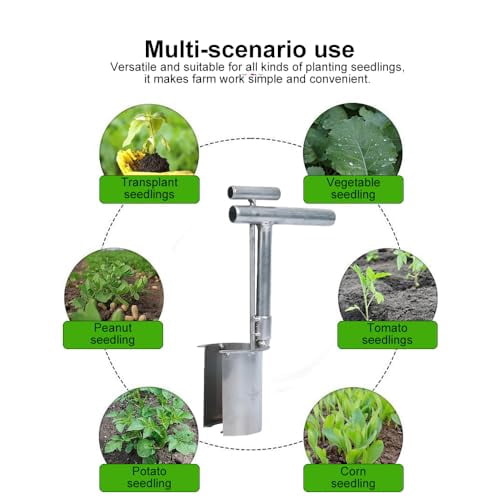 Plant and Fruit Tree Seedling Transplanter, 2025 Upgrade Bulb Planter ...