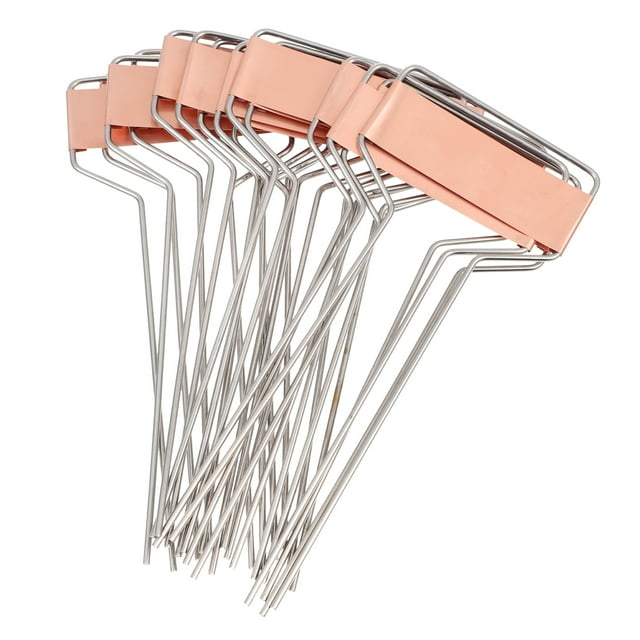 Pinguister Copper Garden Labels - Waterproof Nursery Name Tags, Metal ...