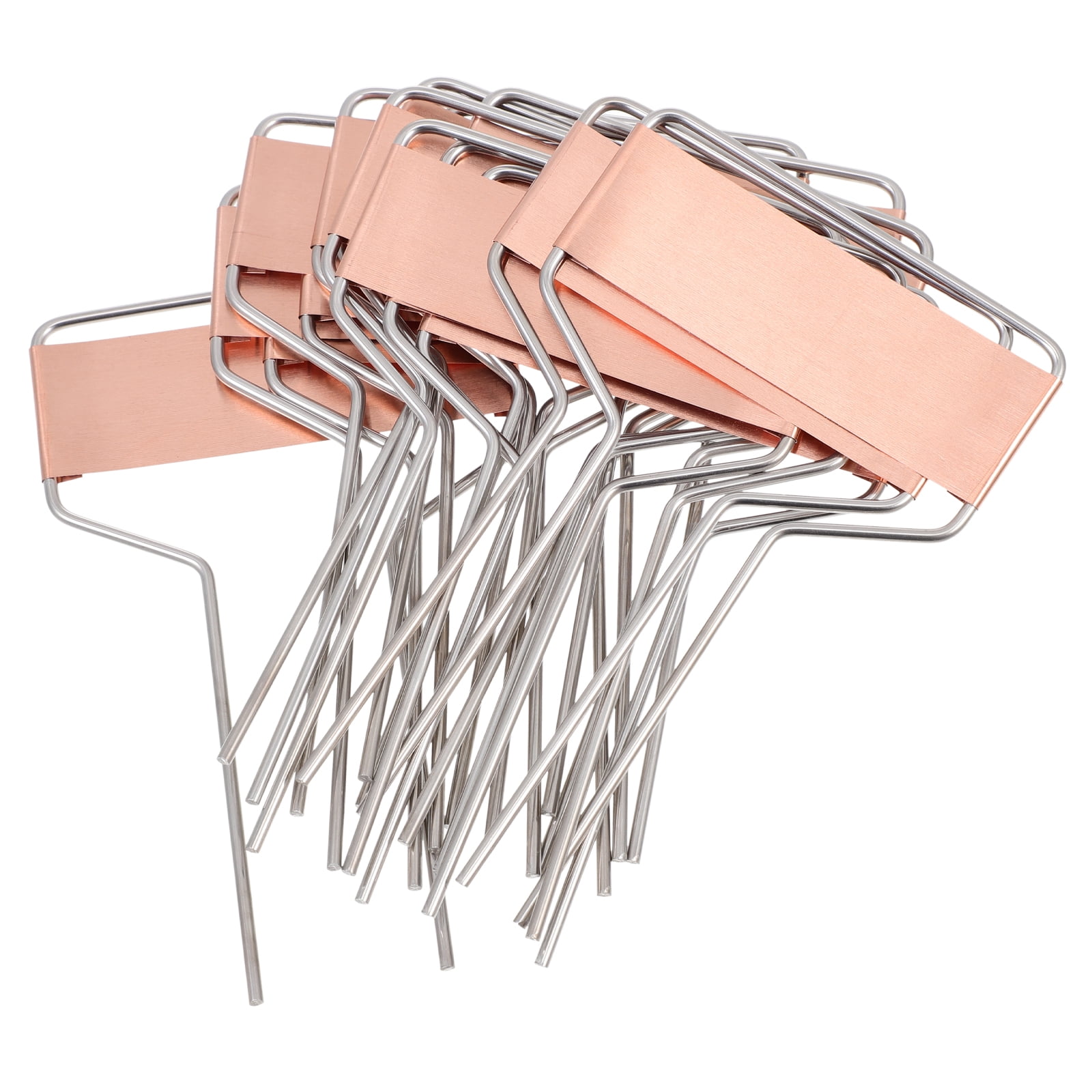 Plant Garden Labels Tags Markers Label Stakes Metal Signs Copper ...