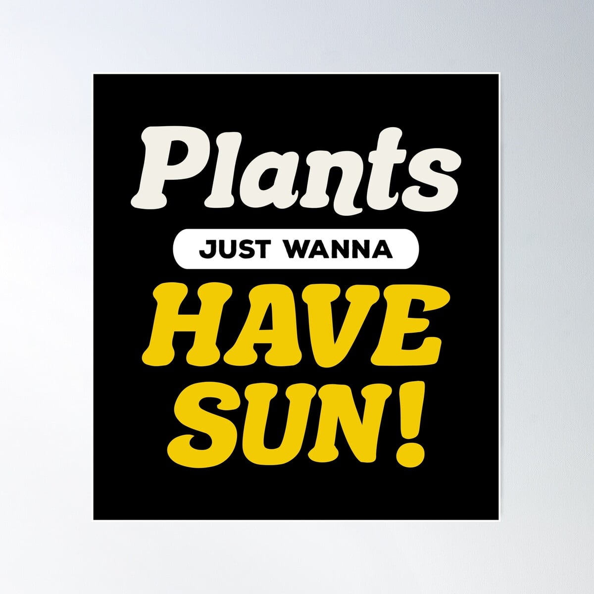Plant Gardener Garden Funny Gardening Saying Gift Poster Wall Art ...