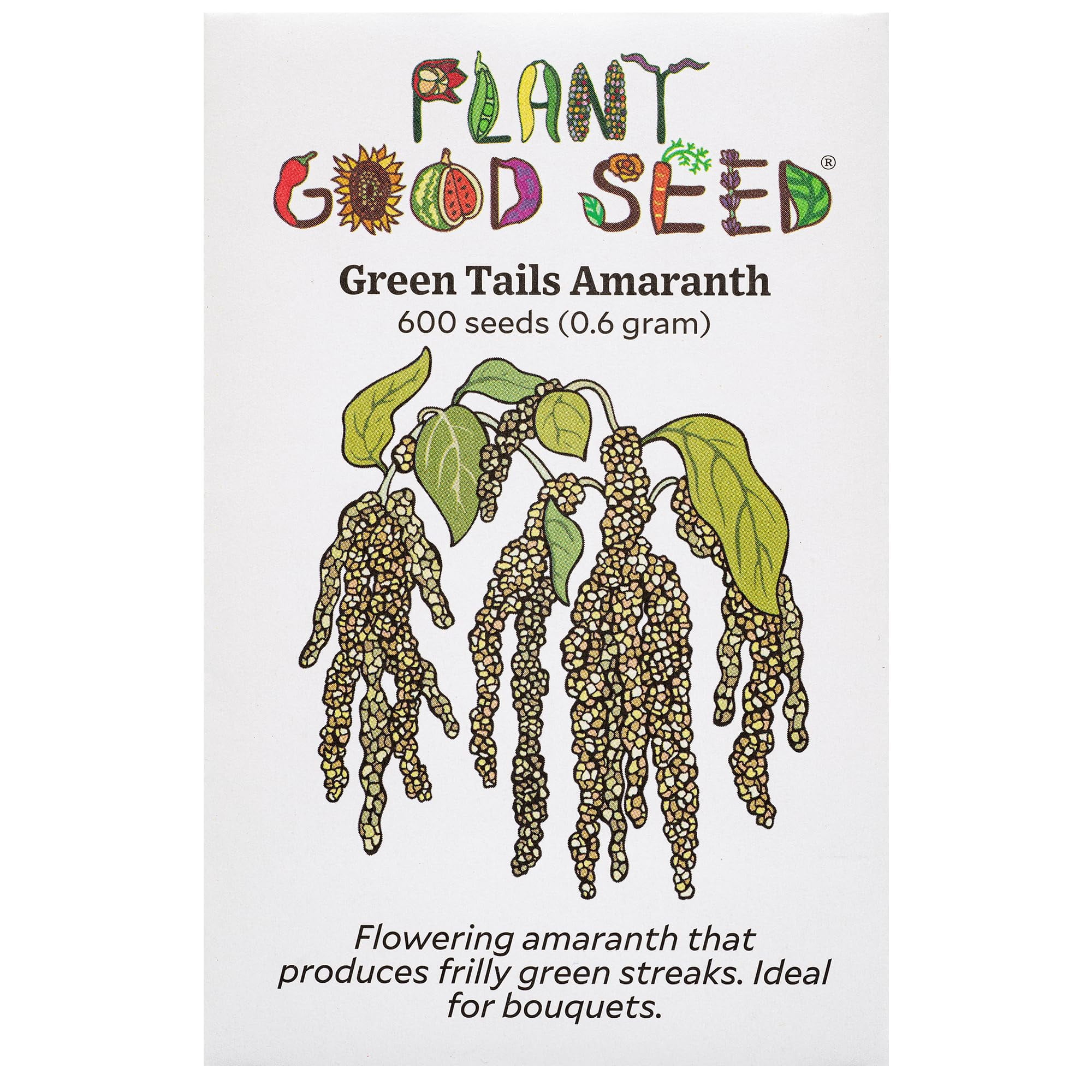 Plant Good Seed AJH3 Organic Green Tails Amaranthus Seed - Heirloom ...