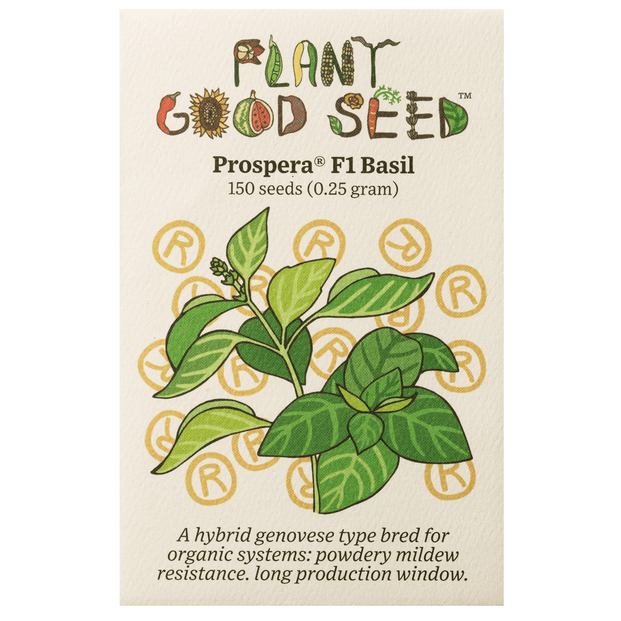 Plant Good Seed Green Prospera Basil Seeds: F1 Hybrid, Certified ...
