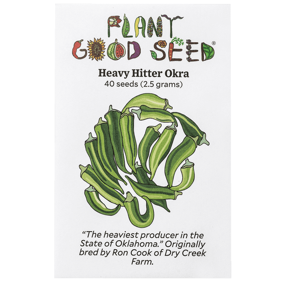 Plant Good Seed Heavy Hitter Okra Seeds for Planting - Walmart.com