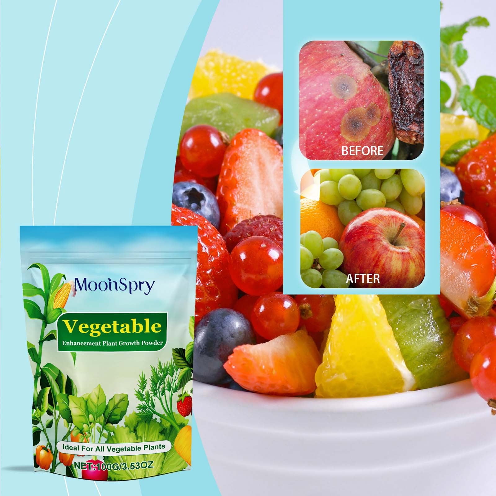 Plant Growth Enhancer Powder | Seaweed Extract Glucosamine Amino ...