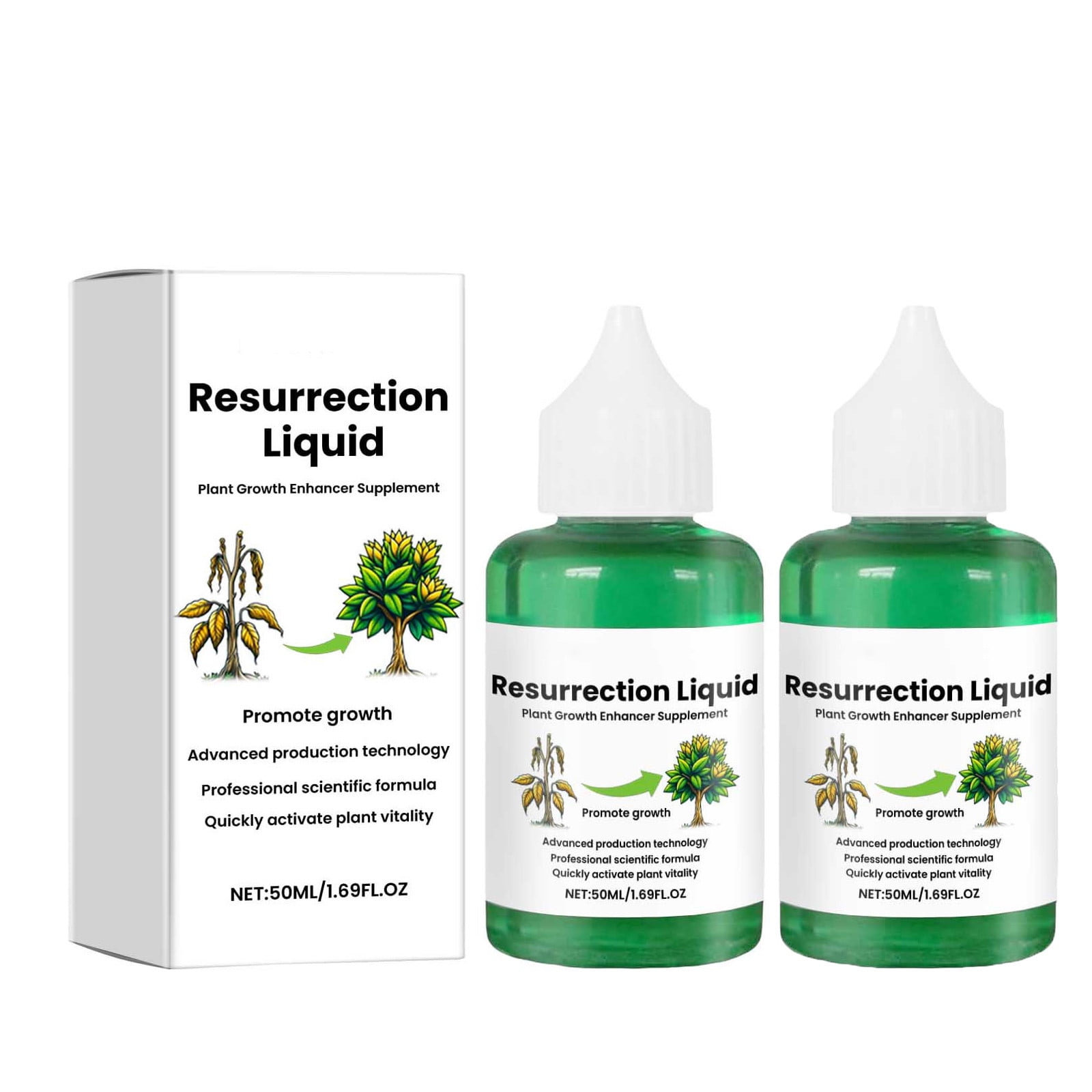 Plant Growth Enhancer Supplement - Rooting Hormone for Cutting Plant ...