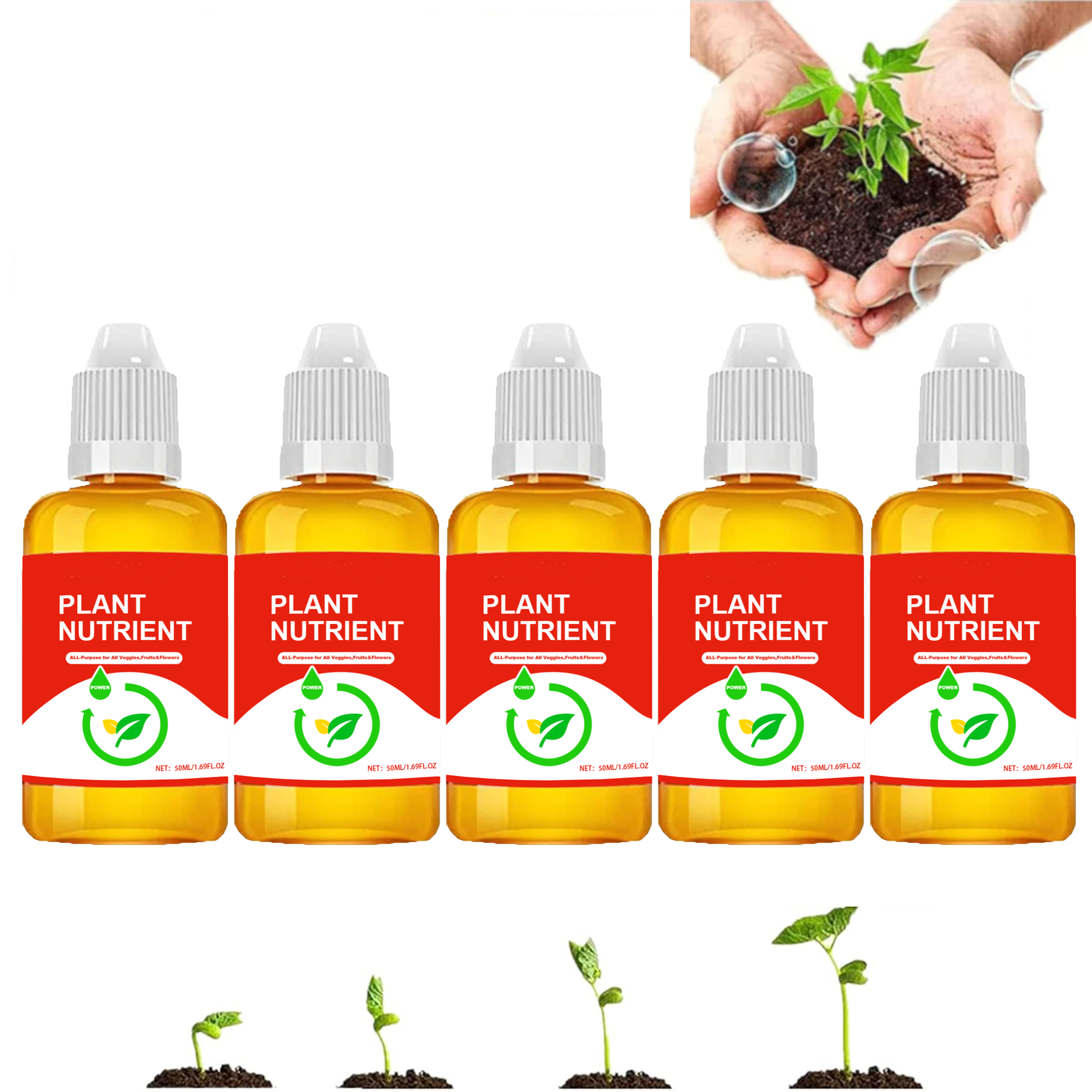 Plant Growth Enhancer Supplement - Rooting Hormone for Cutting Plant ...