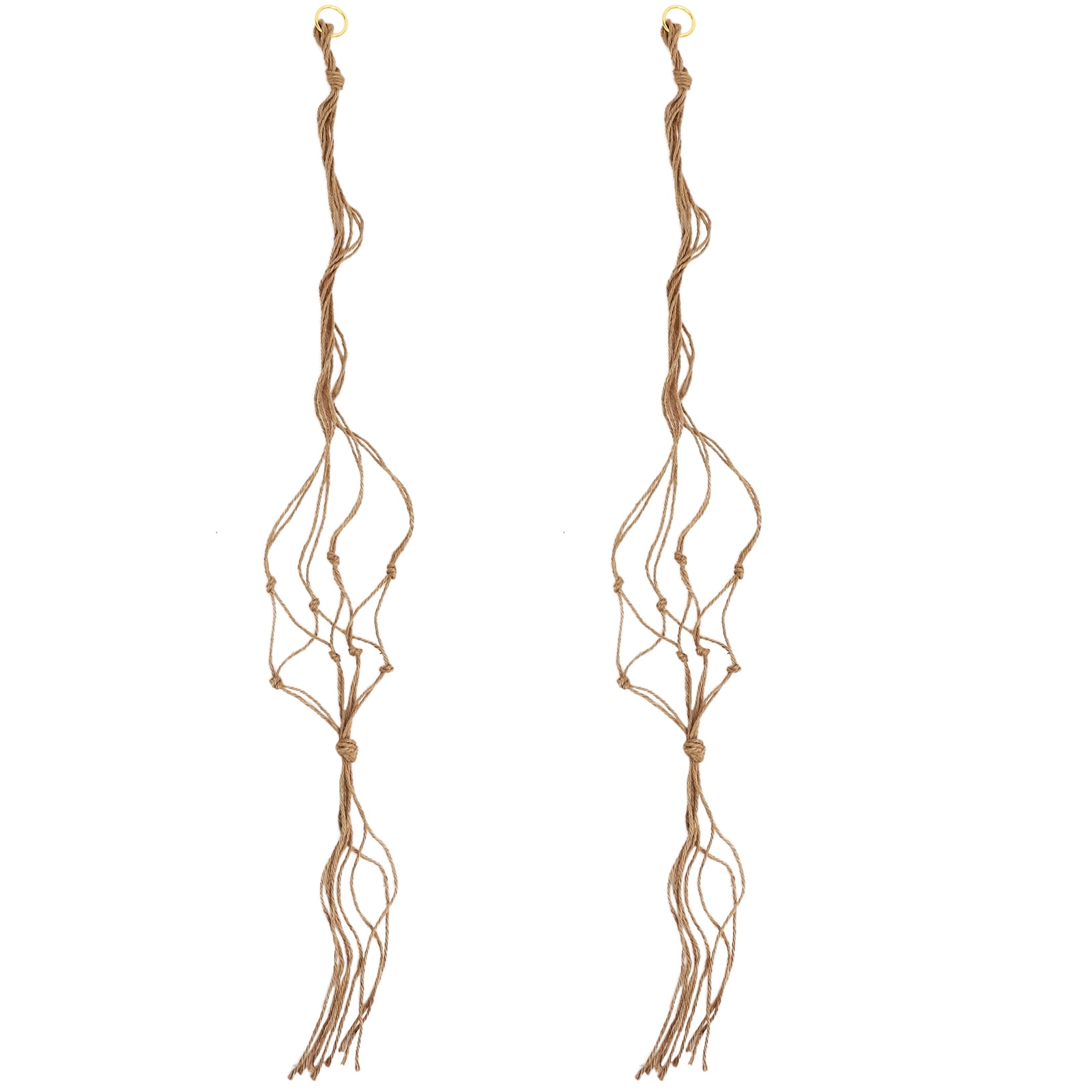 Plant Hanger Jute Hangers Basket Macrame Hanging Holder Conventional ...