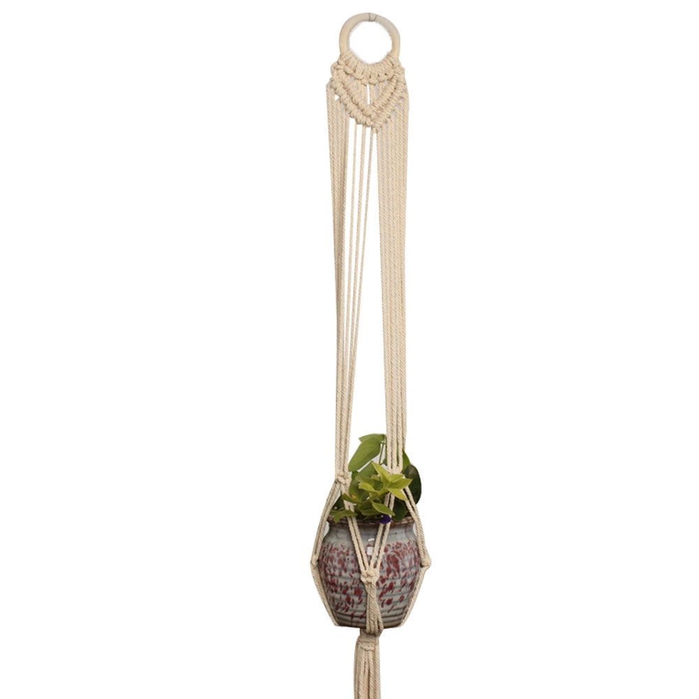 Plant Hangers Indoor Hanging Planter Basket Decorative Flower Pot ...