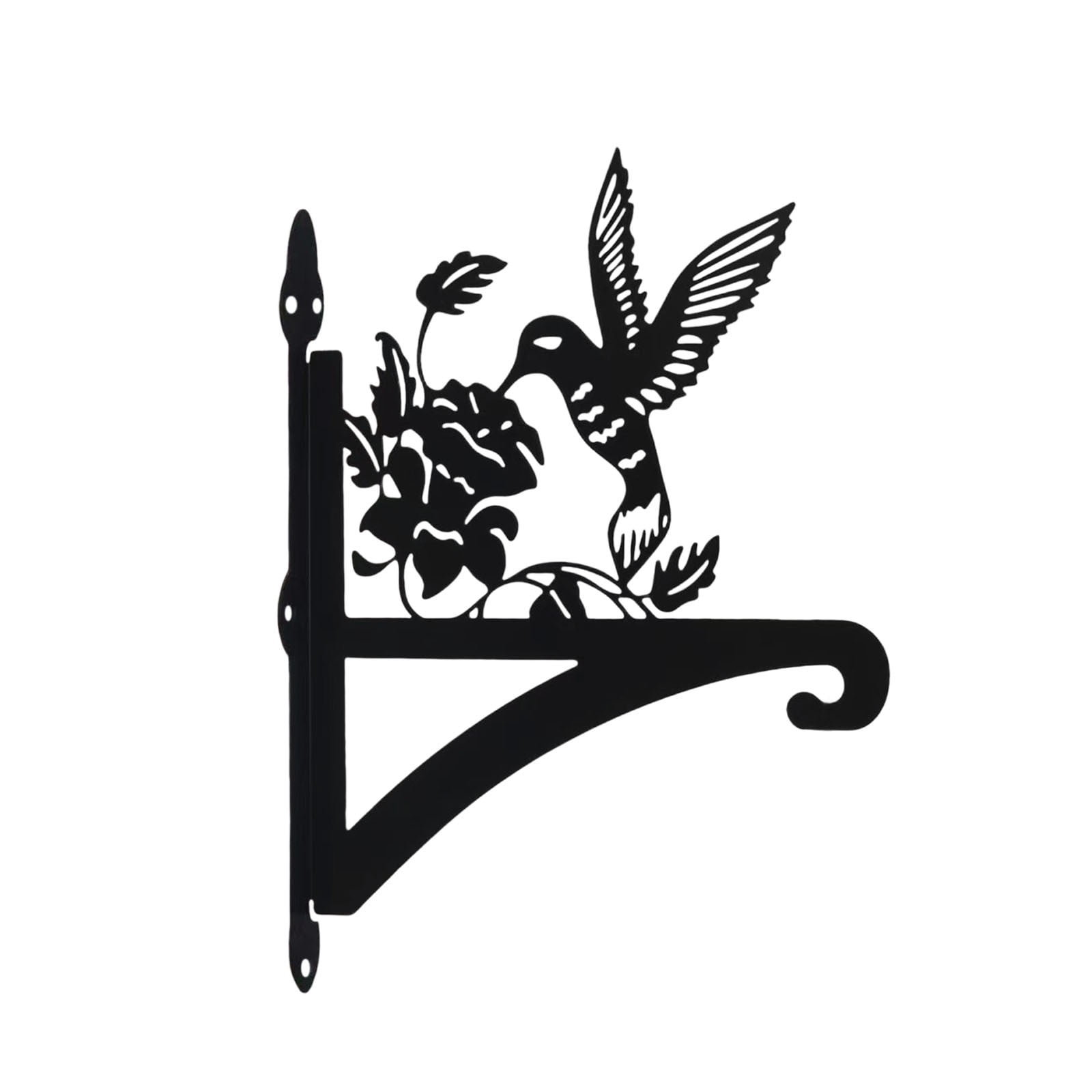 Plant Hangers Outdoor Metal - Hen & Chicks Wall Mounted Hanging Plant ...