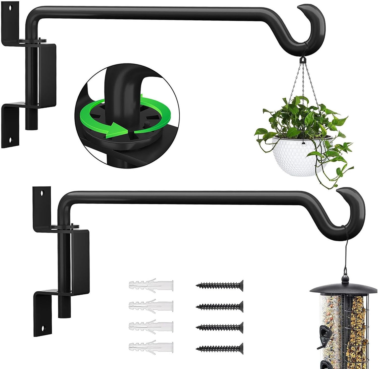 Plant Har,Swivel Plant Har,Hanging Plant Hooks,Plant Hars Outdoor,Plant ...