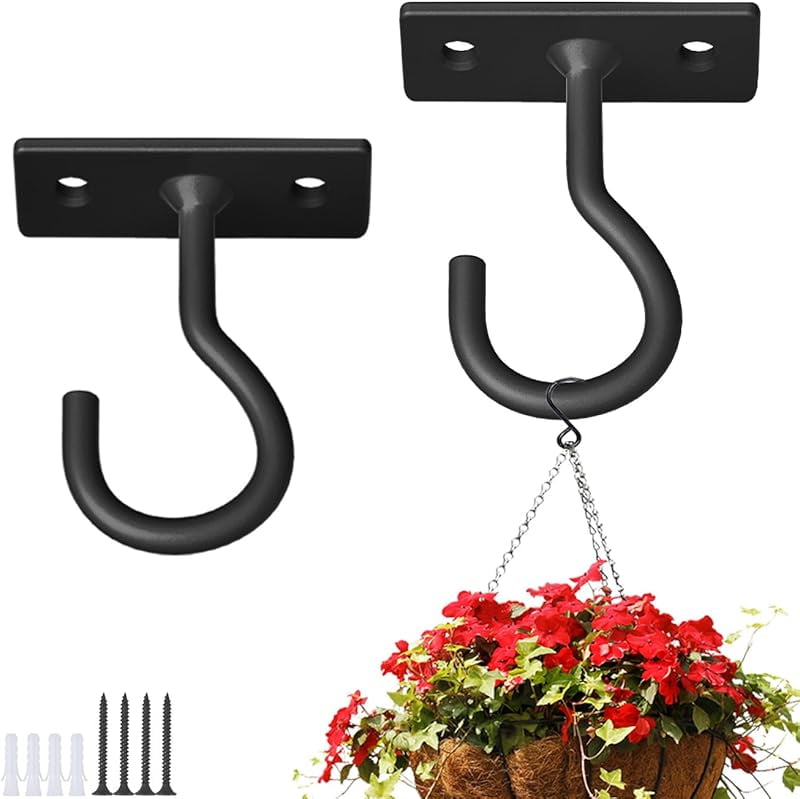 Plant Hooks for Hanging Plant Bracket 6inch Metal Plant Hanger ...