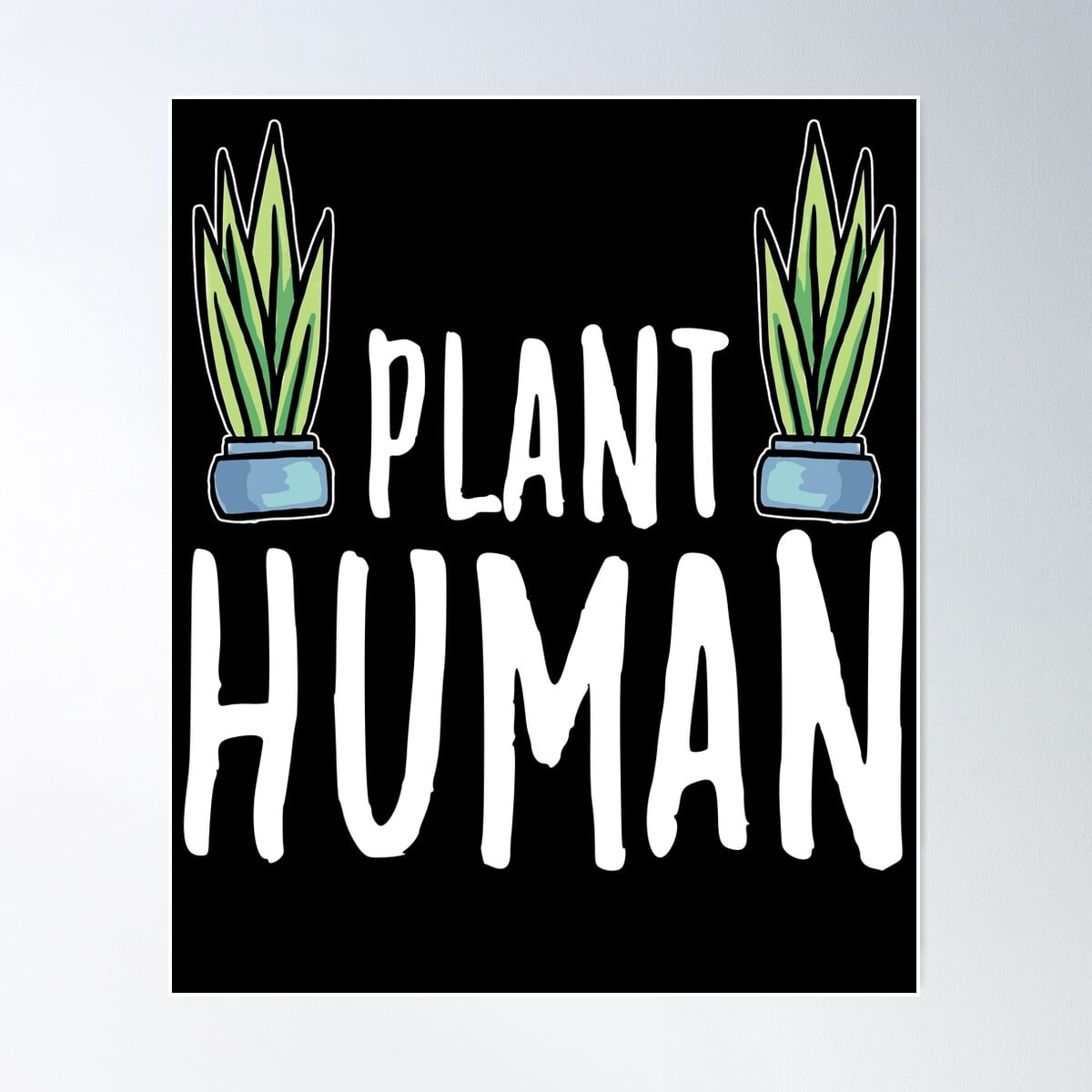 Plant Human Gardening Enthusiast Farmer Planter Poster Wall Art, Modern ...