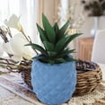 Plant Indoor Plant Pot, Blue Large Pots For Plants Indoor, Resin ...