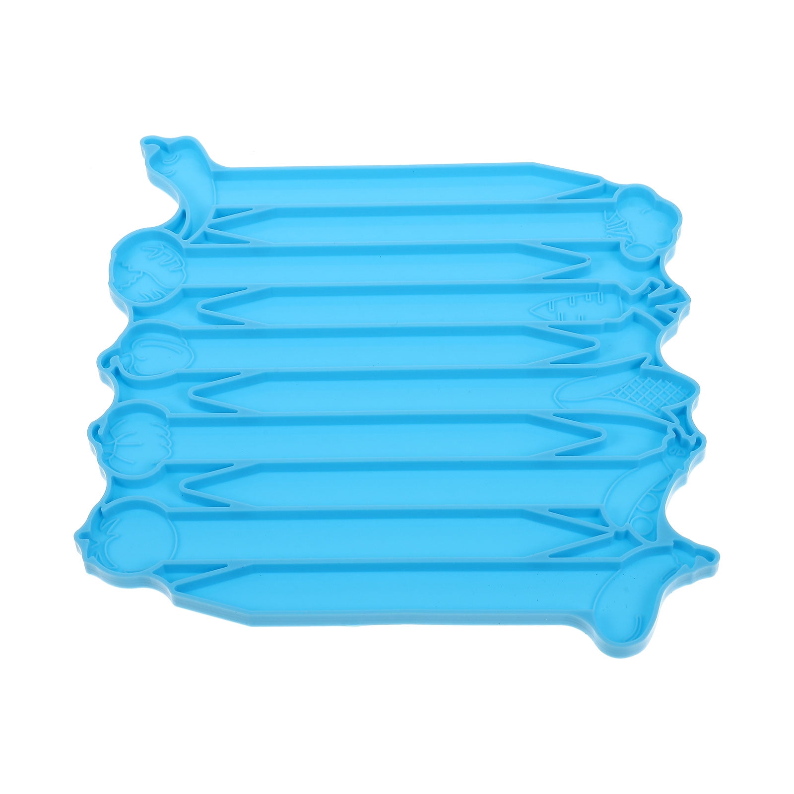 Plant Label DIY Mold Silicone Epoxy Molds for Tags Labels Marker Blue ...