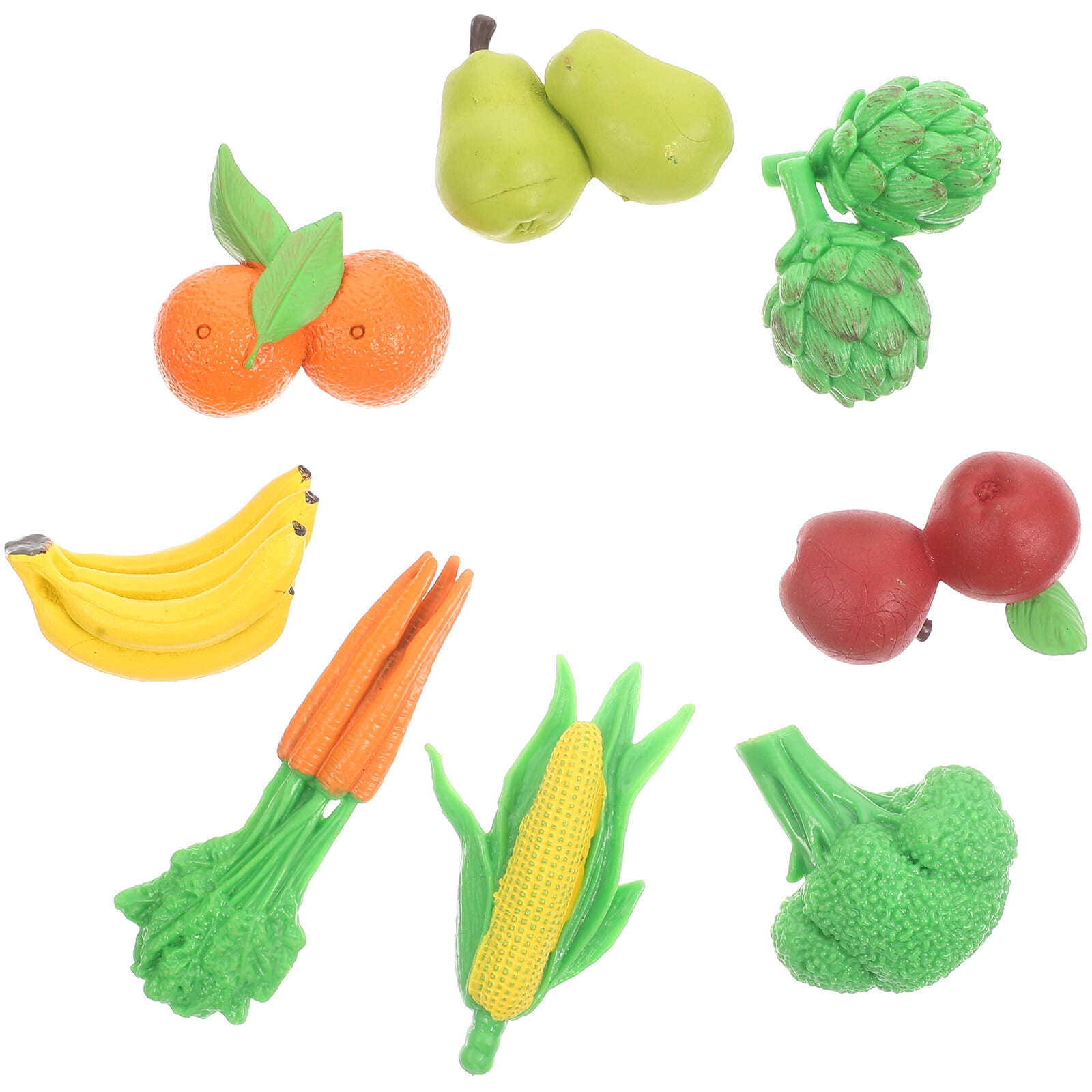 Masteelf Kids Accessories Lifelike Fake Vegetable Models for Kitchen ...