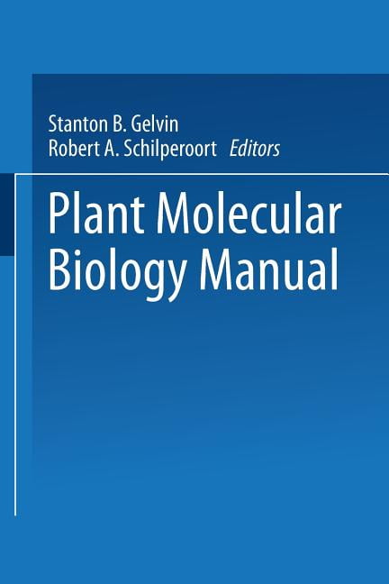 Plant Molecular Biology Manual (Paperback) - Walmart.com