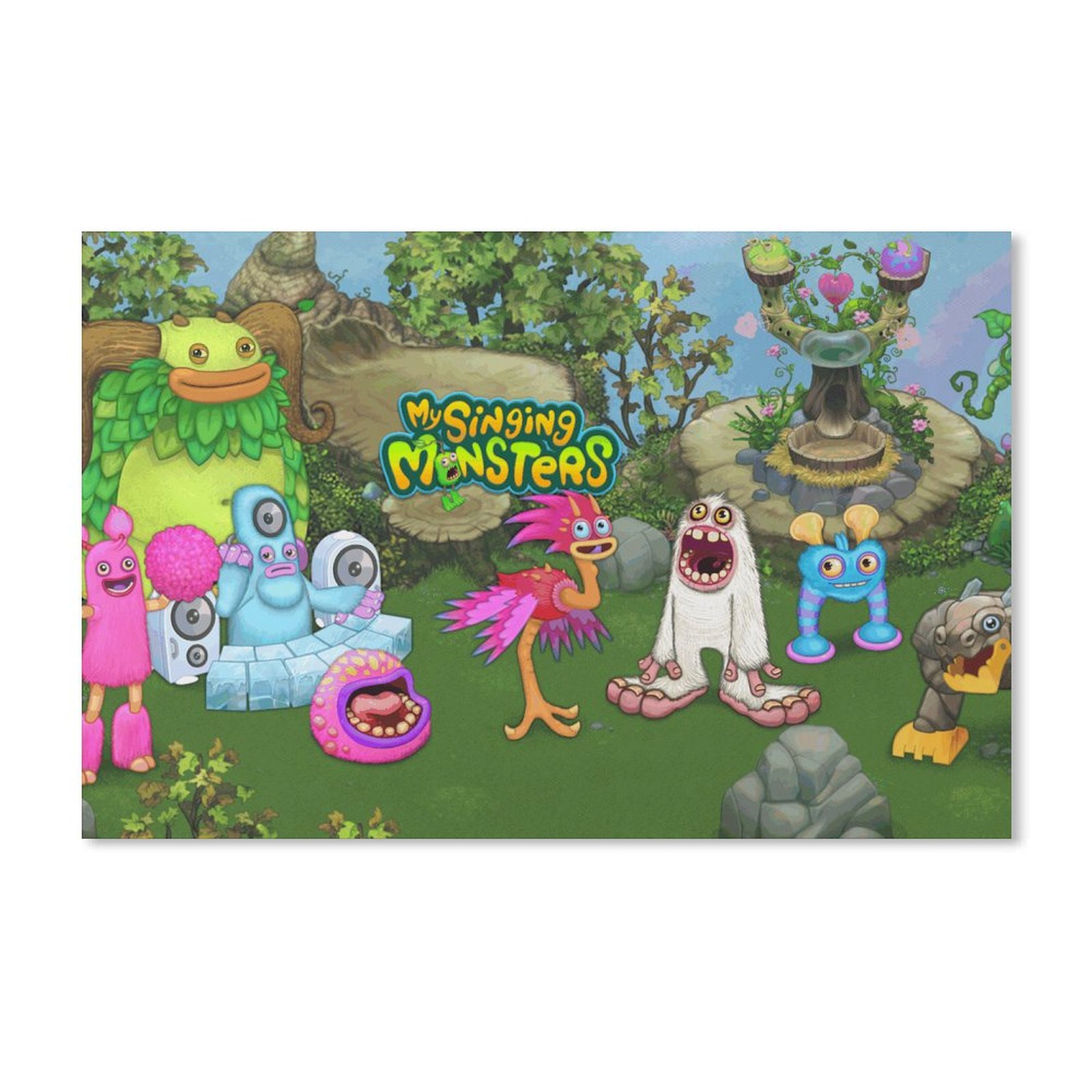 Plant My Singing Monsters Decorative Painting Canvas Wall Poster Art ...