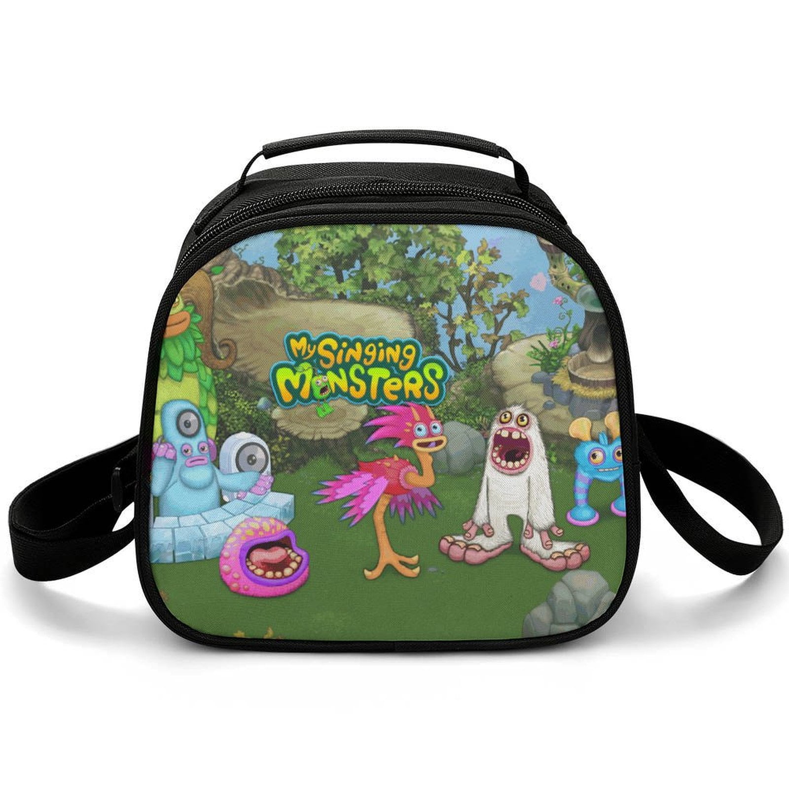 Plant My Singing Monsters Portable Insulated Lunch Bag Lunch Box Unisex ...