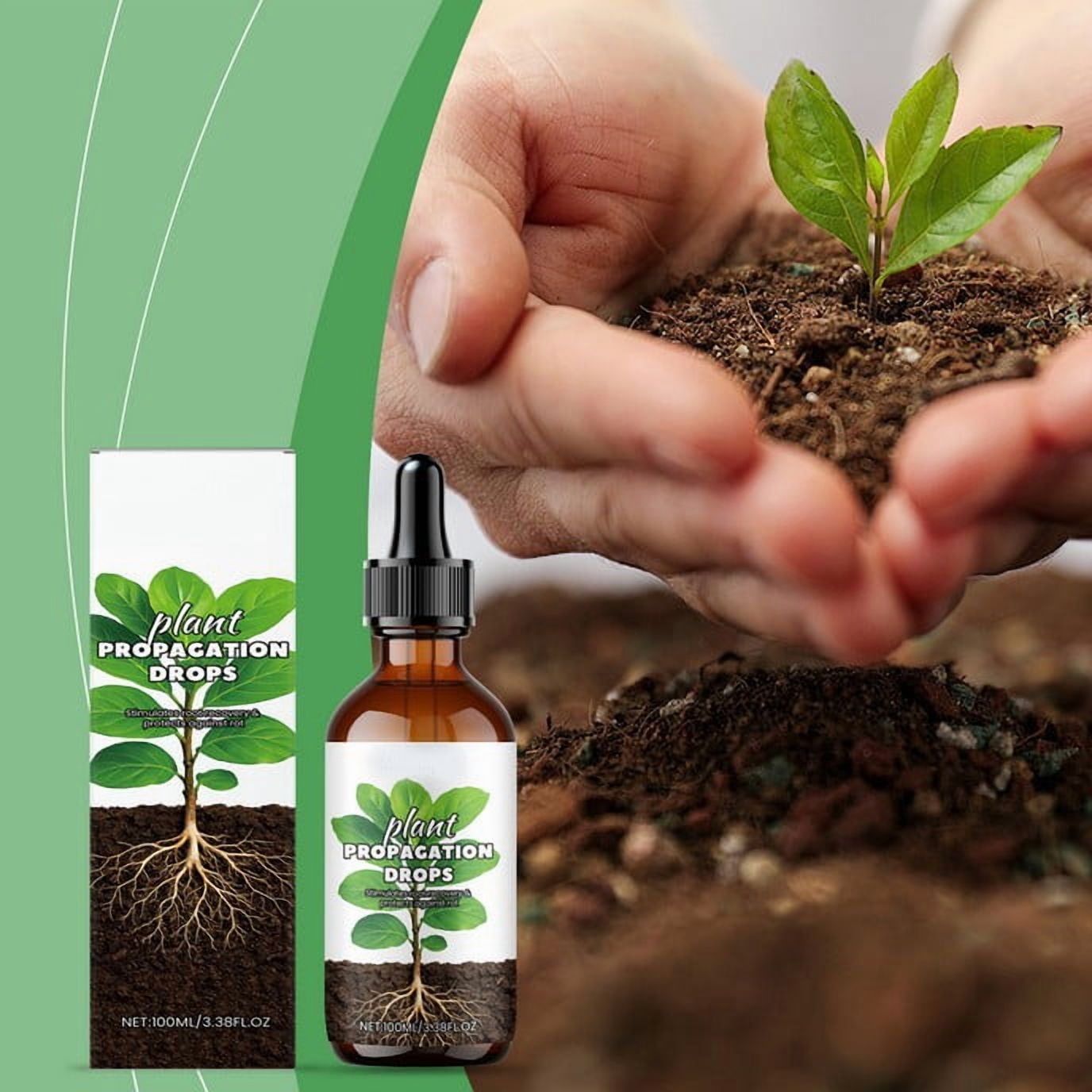 Plant Nutrition Drops, Liquid Fertilizer for Indoor Plants, Promotes ...