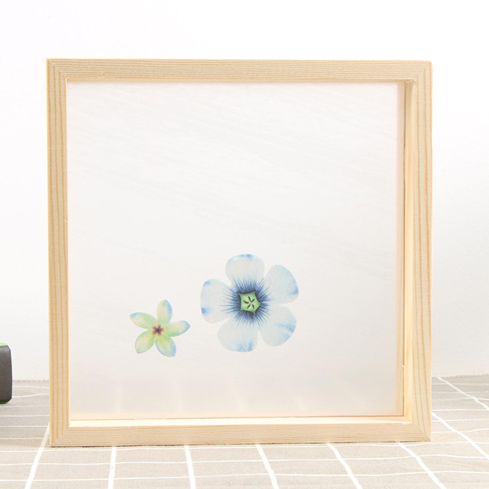 Plant Photo Frame Double Sided Glass Picture Frames Pressed Dried ...