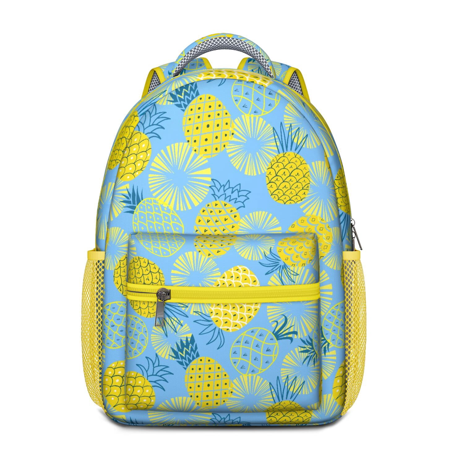 Plant Pineapple Backpack with Tropical Hawaiian Exotic Fruit Summer ...