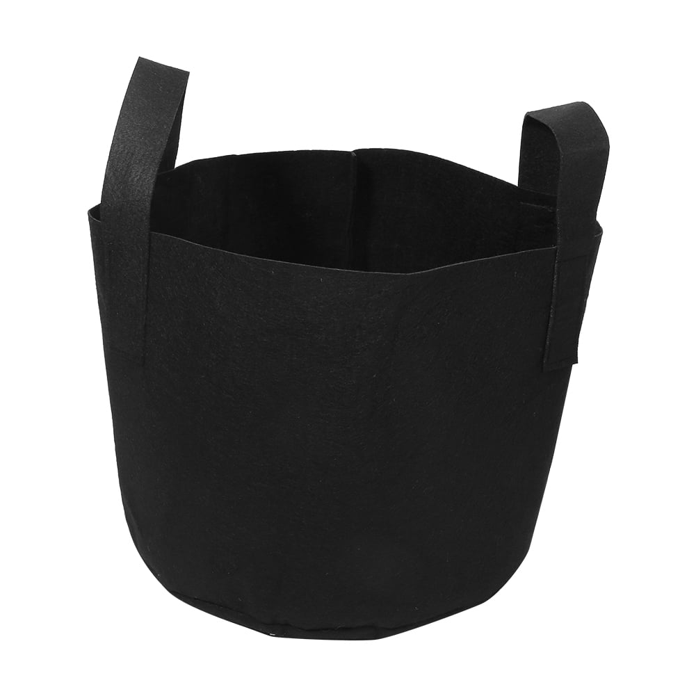 Plant Planting Bag,1/2/3/5/7/10 Gallon Black Plants Growing Bag ...