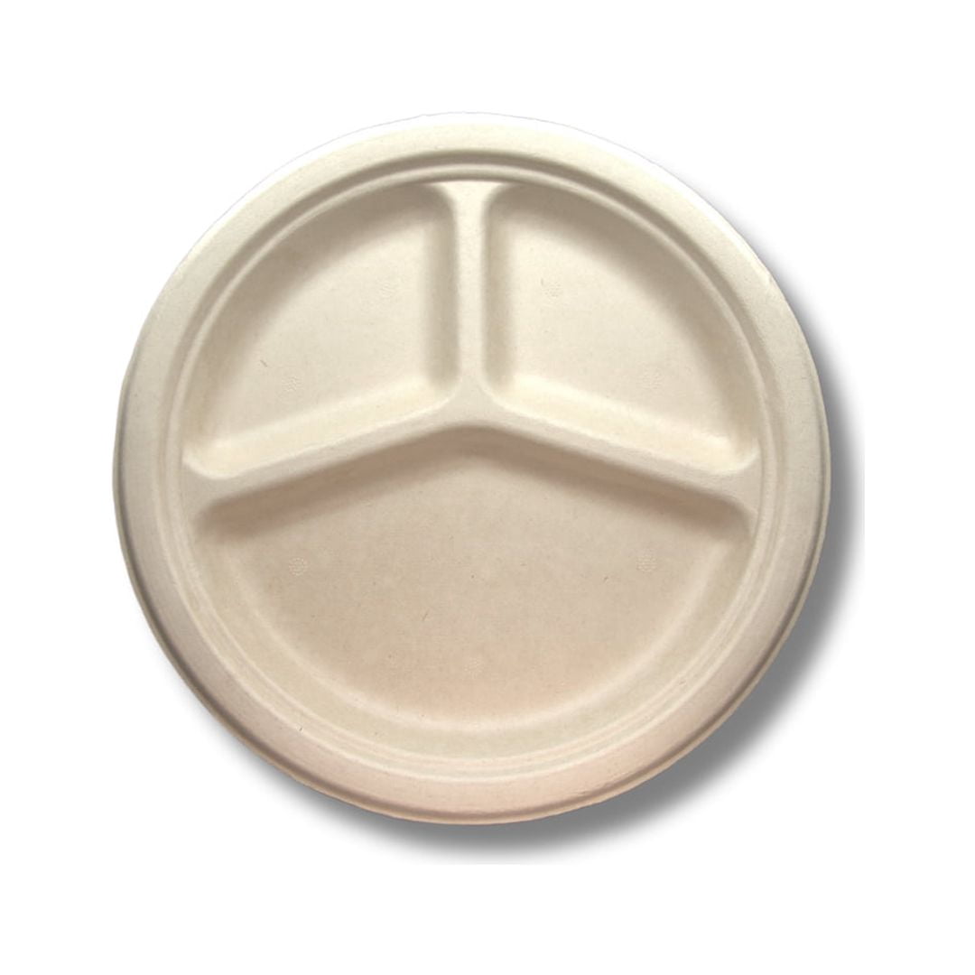 Plant Plate 100-Pack of 10-Inch Paper Plate. Heavy Duty Disposable ...