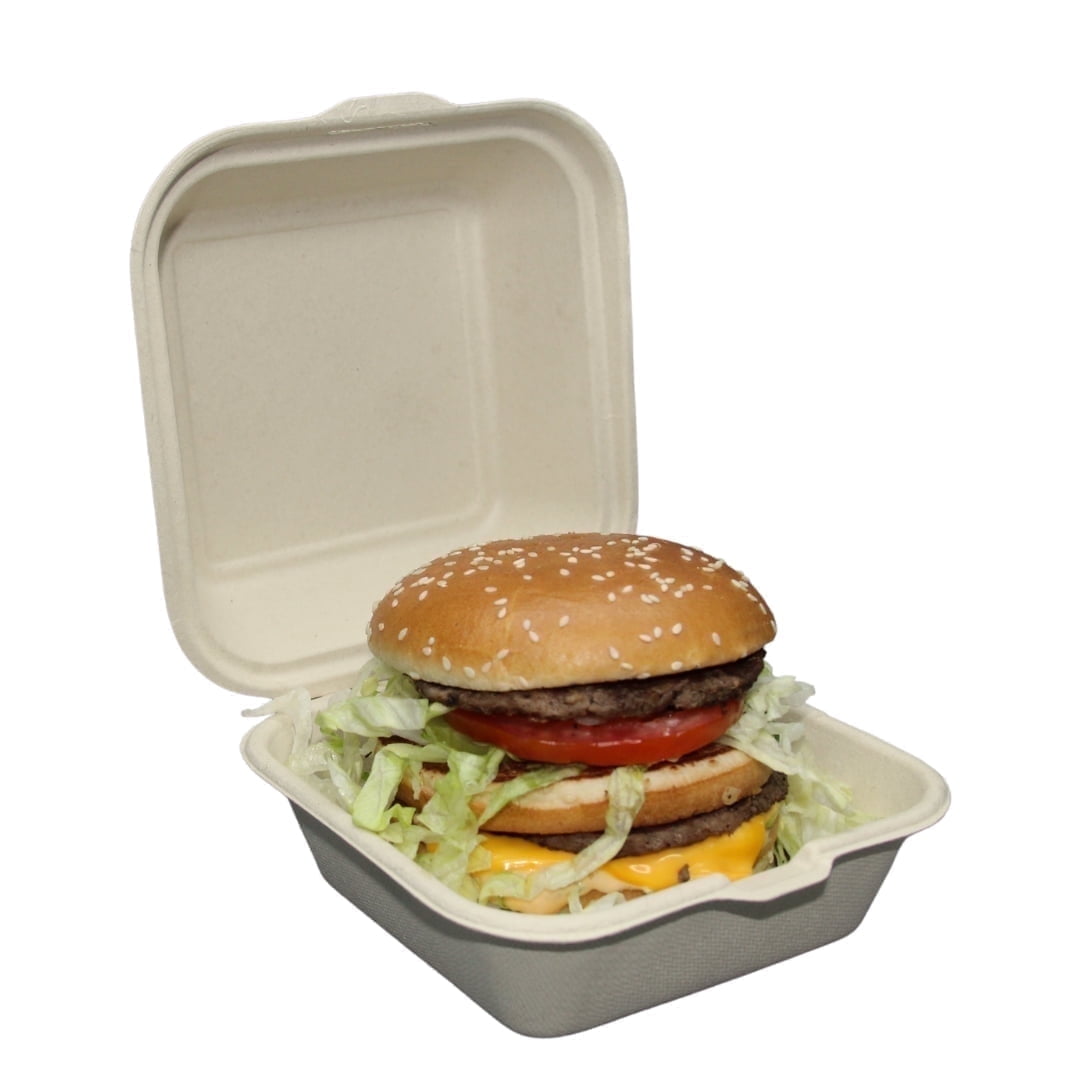 Plant Plate 100-pack of Eco-Friendly 6X6 Clamshell Heavy Duty ...