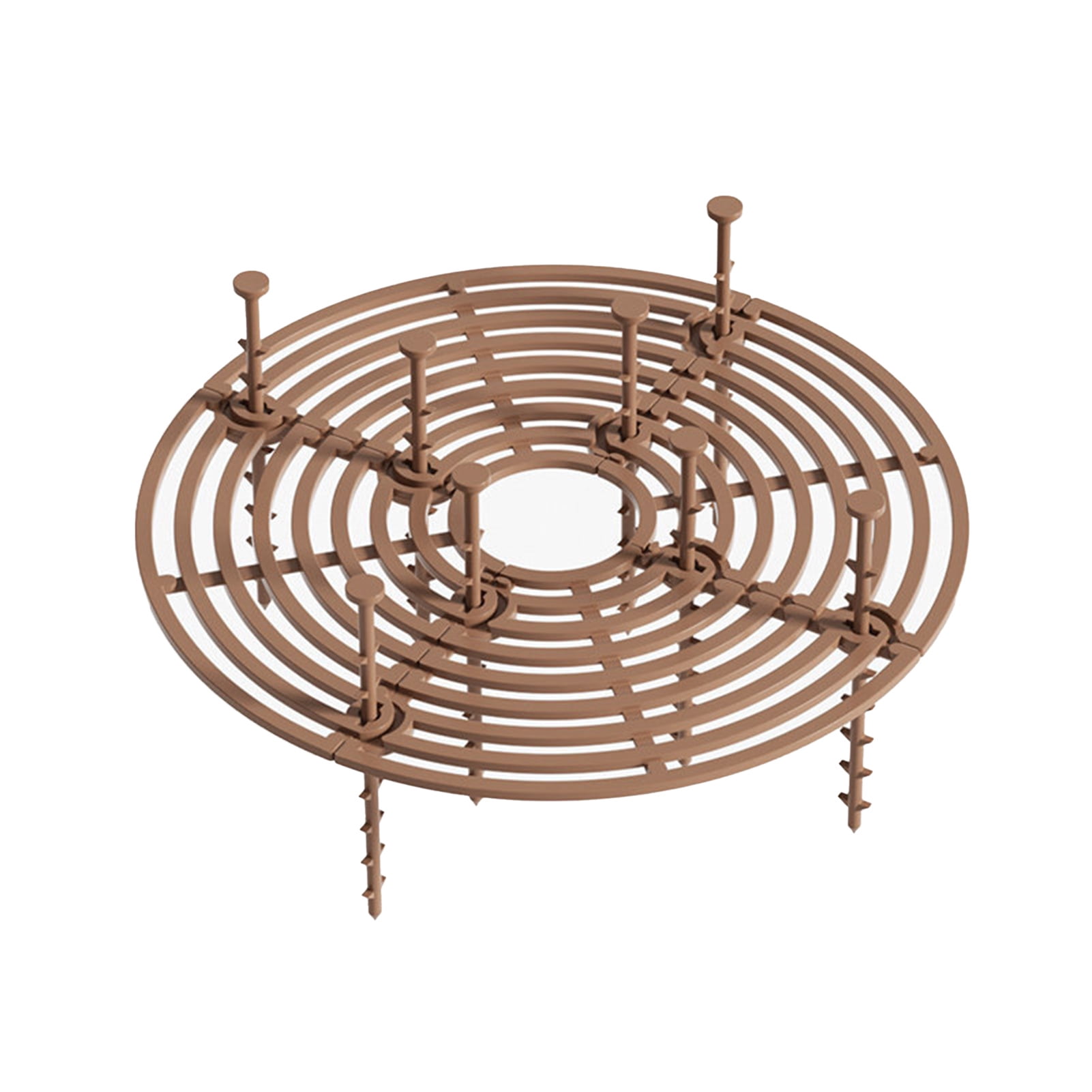 Plant Pot Grid - Cuttable Grid Flower Pot Cover Plastic Grid Plant Pot ...