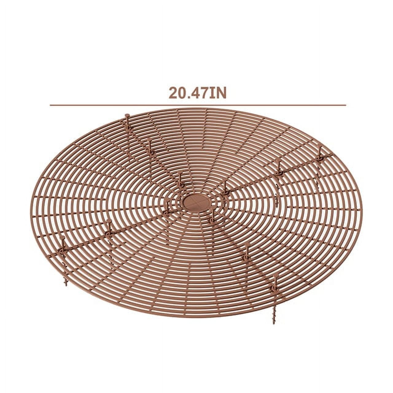 Plant Pot Soil Guard Garden Cover Grid Frame Plant Flower Protector ...