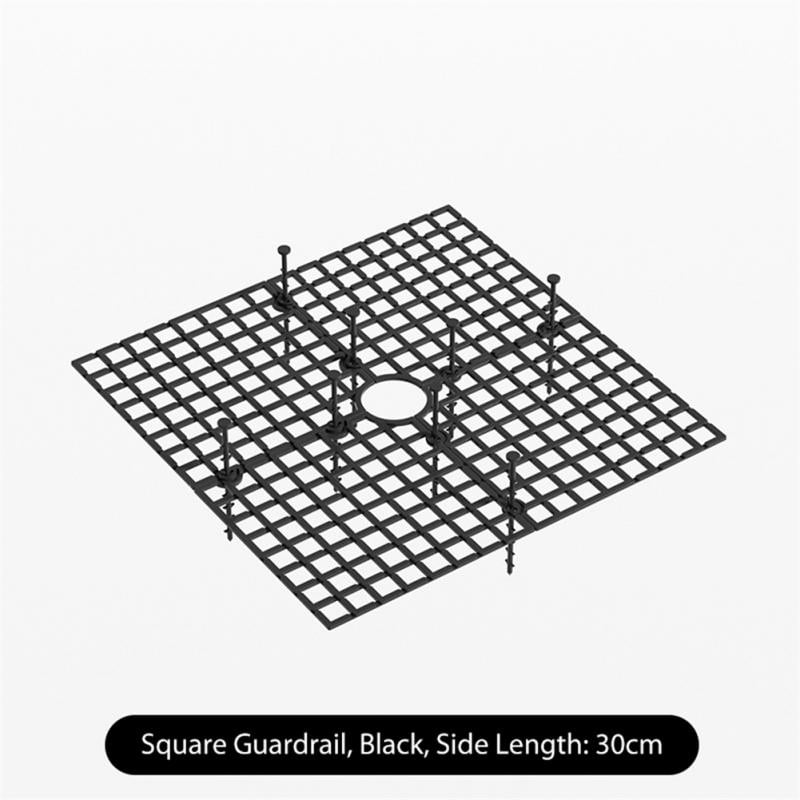 Plant Pot Soil Guard With Nails Plant Pot Grid Flower Pot Cover Baby ...