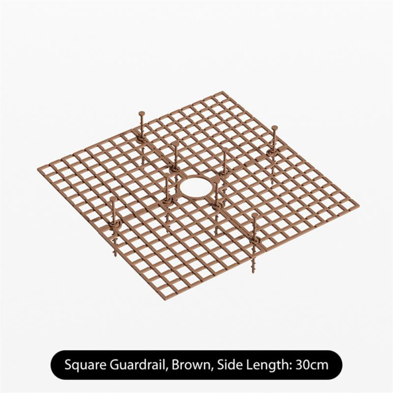 Plant Pot Soil Guard With Nails Plant Pot Grid Flower Pot Cover Baby ...