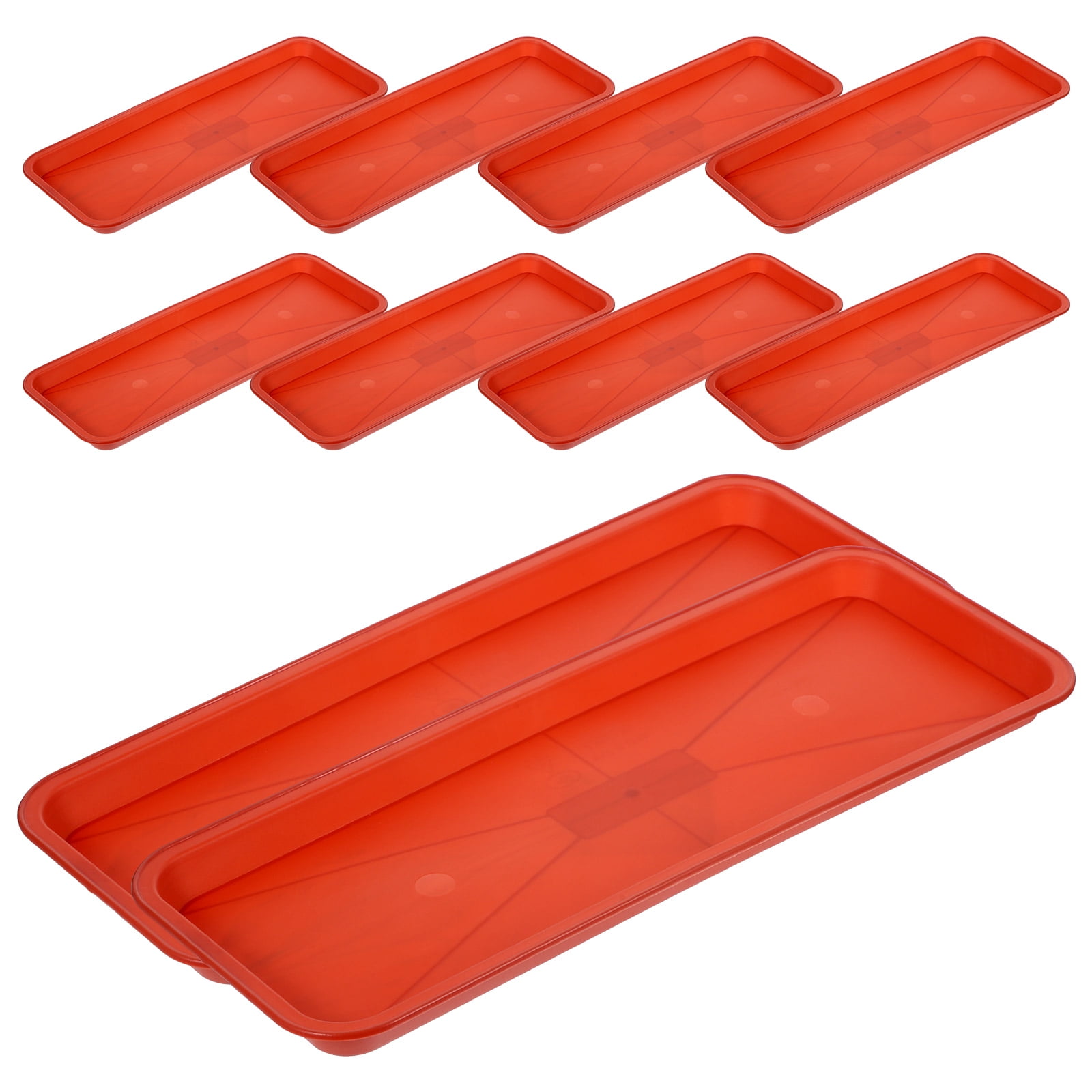 Plant Pot Trays Garden Drip Pots for Indoor Plants Plastic Water Catch ...