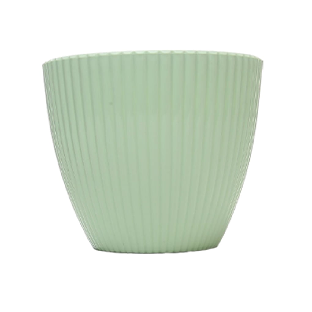 Plant Pots, 5 Pack Flower Pots Outdoor Indoor, Planters with Drainage ...