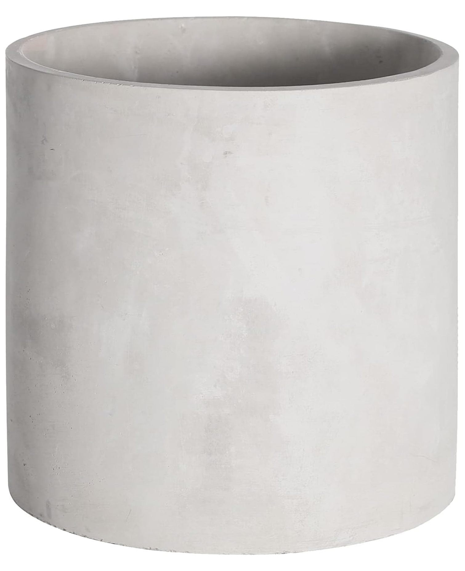 Plant Pots - 7.7 inch Cement Planters Indoor - Modern Grey Flower Pot ...