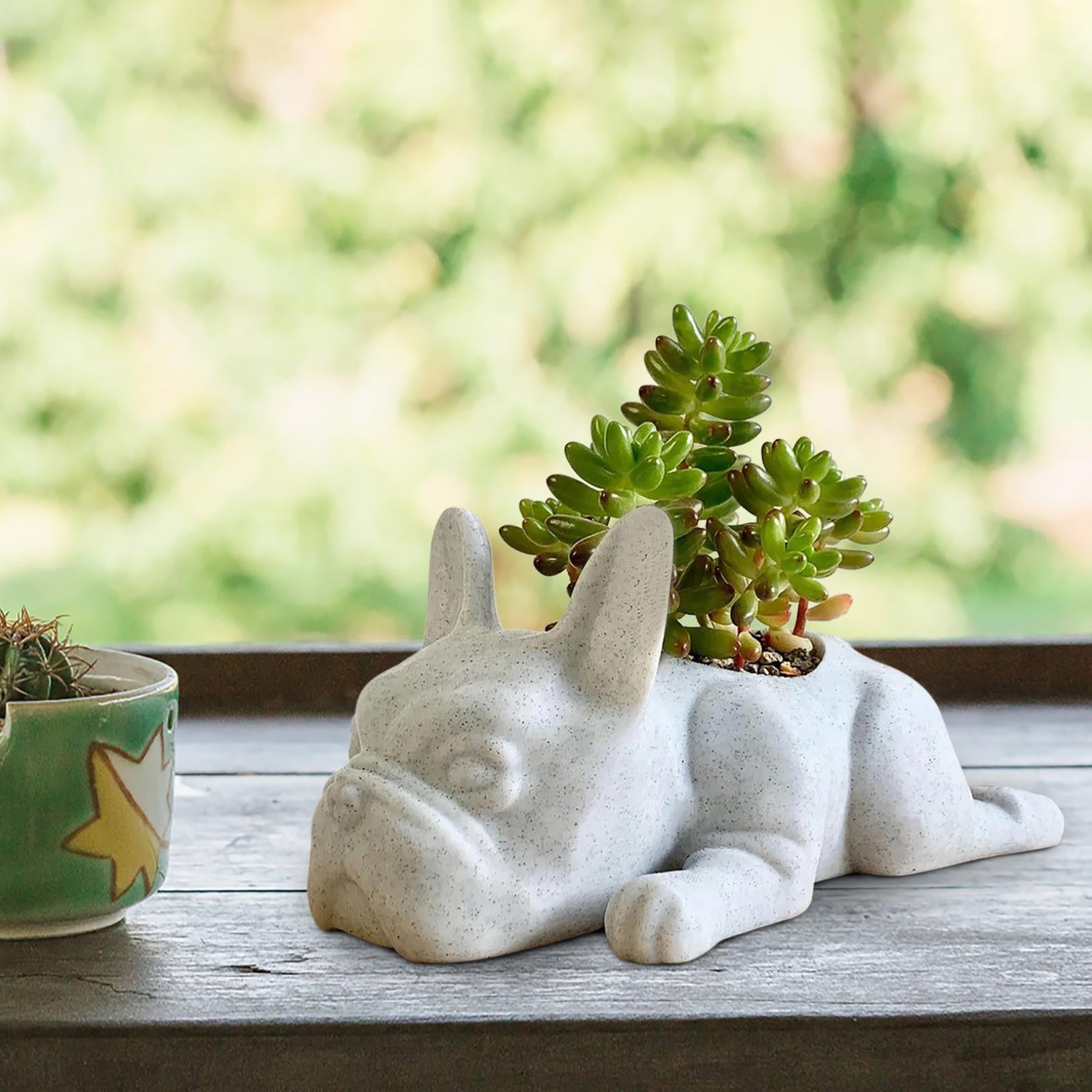 Plant Pots Animals Shaped Resin Succulent Pots Planter Cute Plant Pots ...