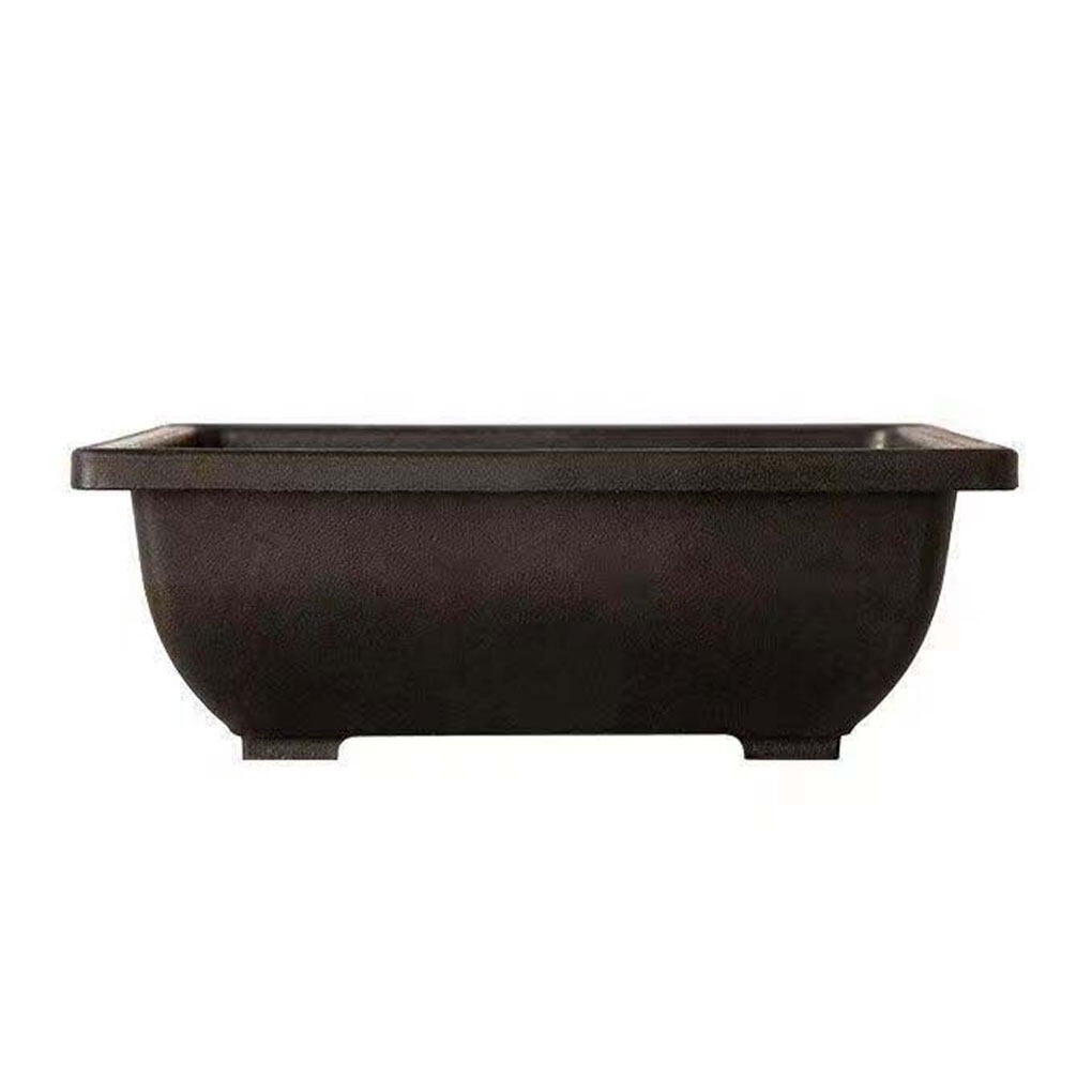 Resin Plant Pots, Bonsai Flower Succulent Planter, Indoor Outdoor ...