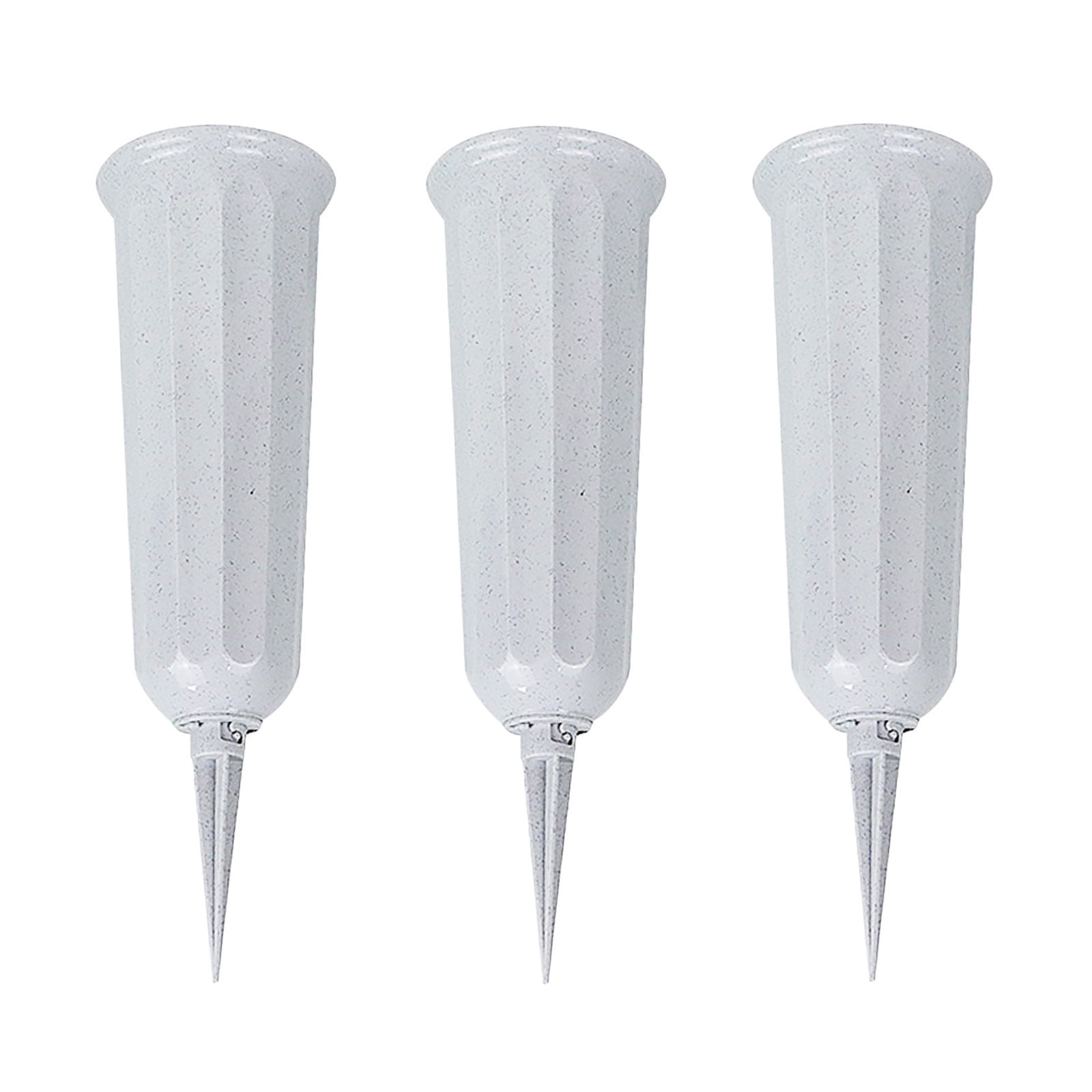 Plant Pots , Cemetery Flower Vase Memorial Floral Vase With-Stake ...