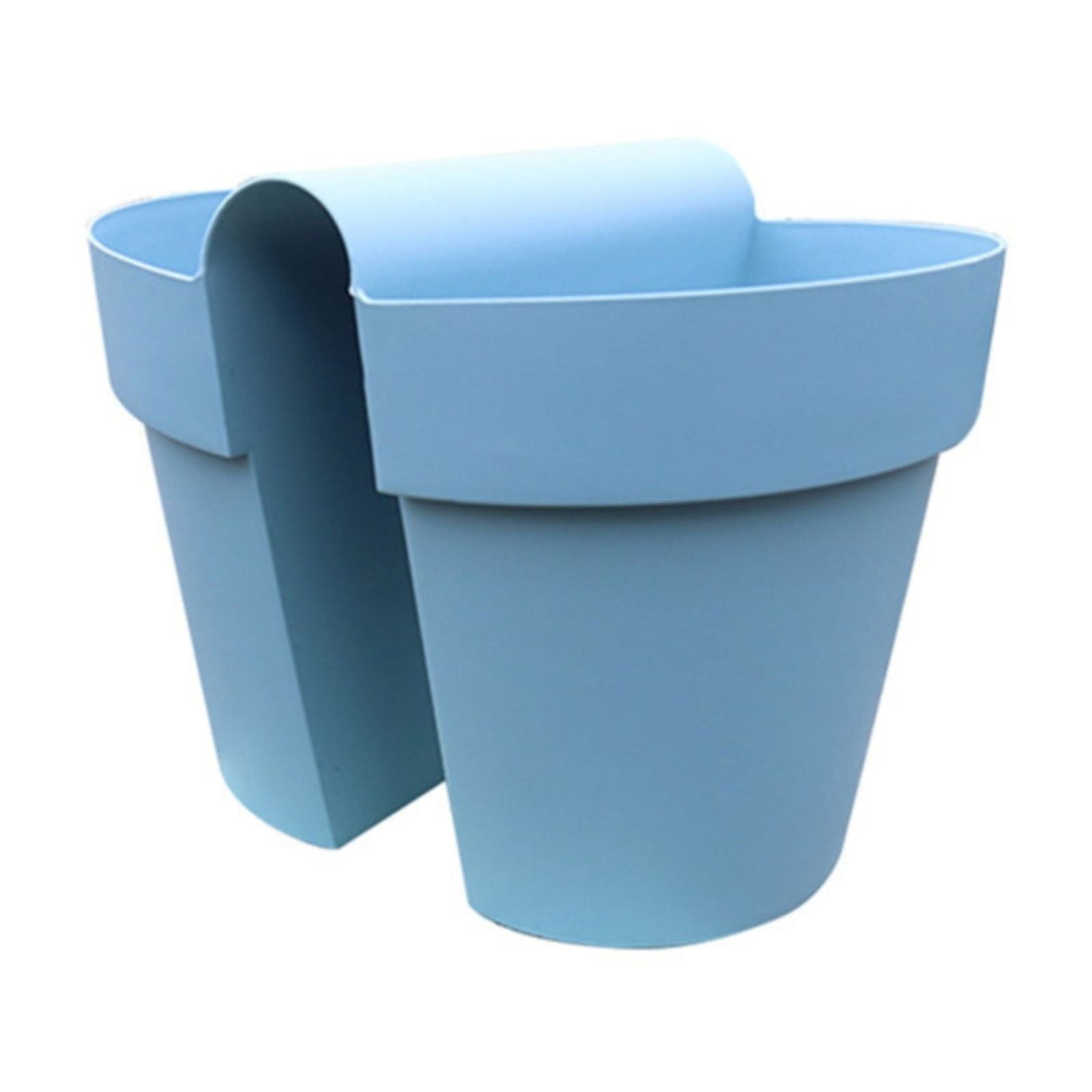 Plant Pots Double Hanging Rail Planter Flower Pot Plant Window Box ...