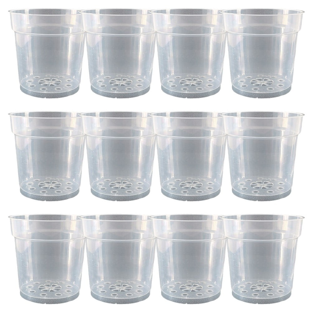 Plant Pots Growth Technology Clear Orchid Pots And Saucers - Superior ...