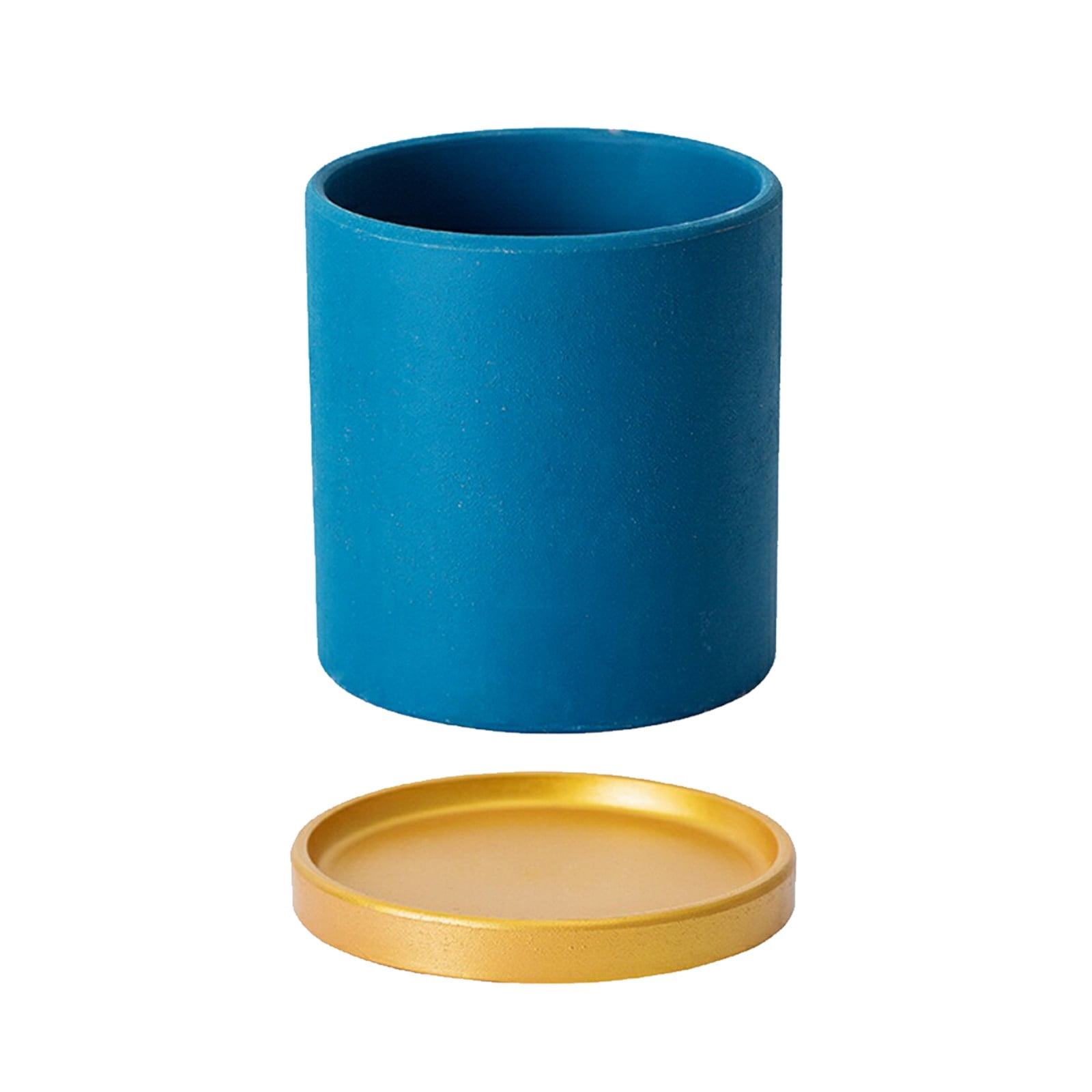 Plant Pots, Self Watering Plastic Planter with Drainage Hole and Saucer ...