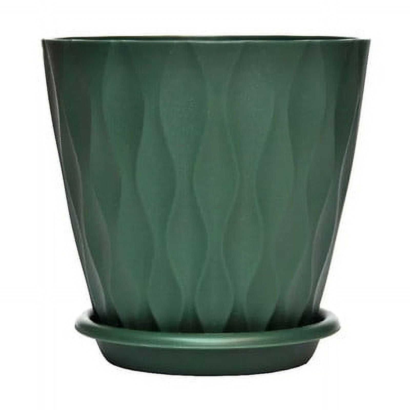 Plant Pots, Thick Sturdy Plastic Plant Pots, Planters with Drainage ...