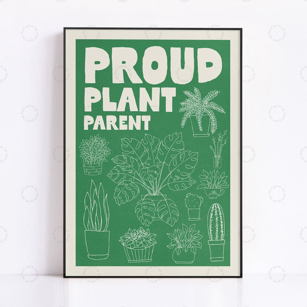 Plant Print, Houseplant Poster, Botanical Print, Flower Print, Modern ...