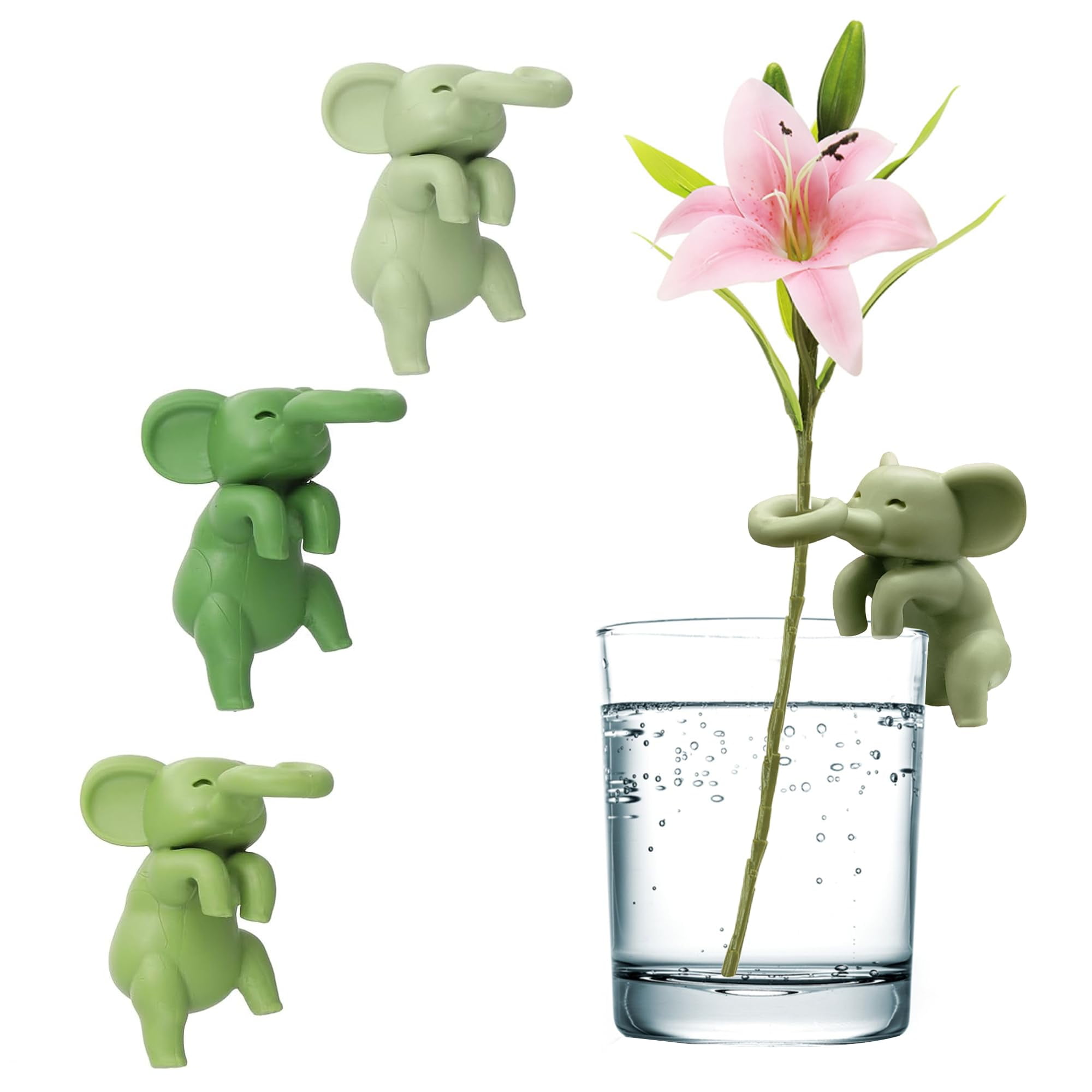 Plant Propagation Buddy, 3PCS Elephants Leaf Buddy Plant Support for ...