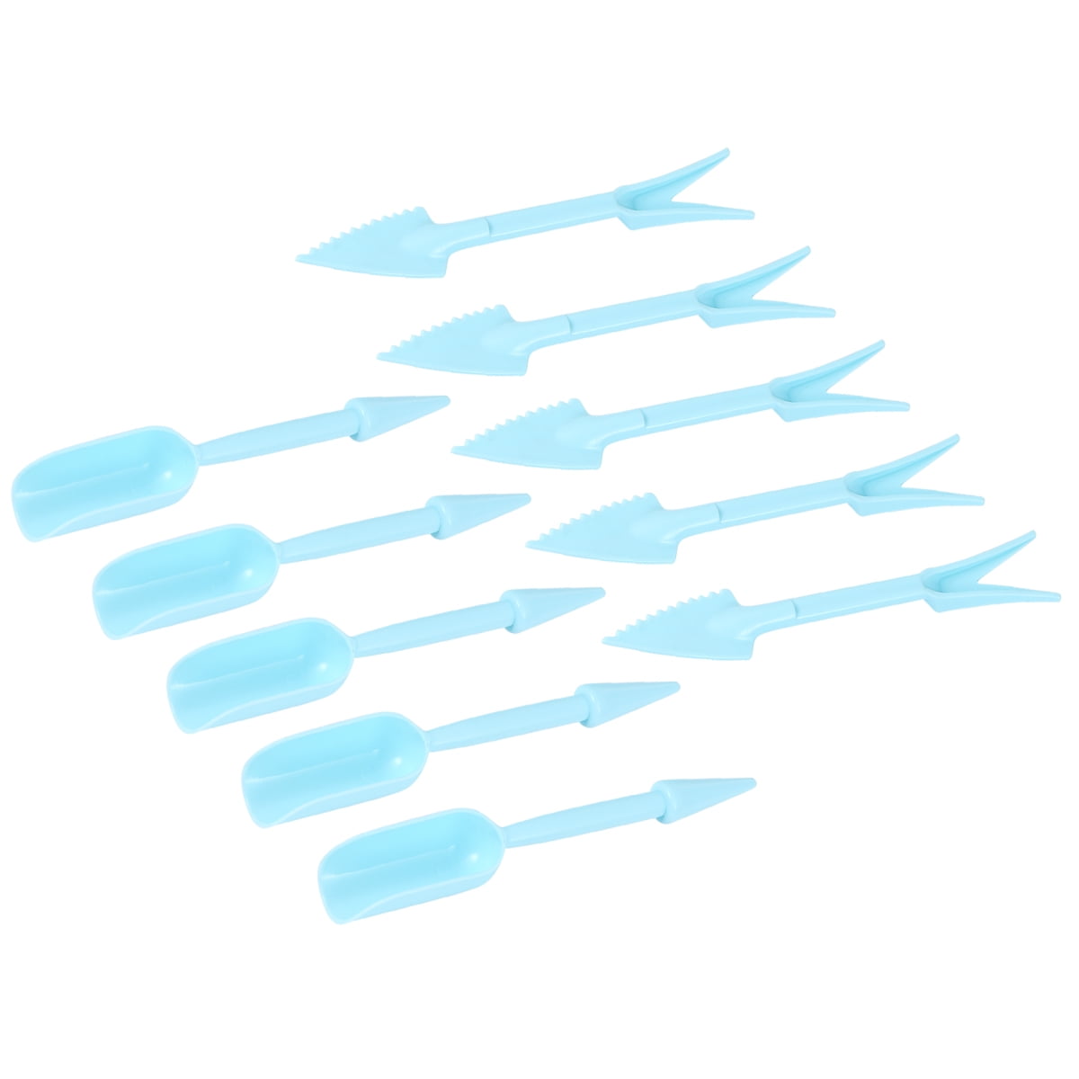 BESTOYARD 10Pcs Blue Garden Widger Dibber Shovel Transplanting and ...