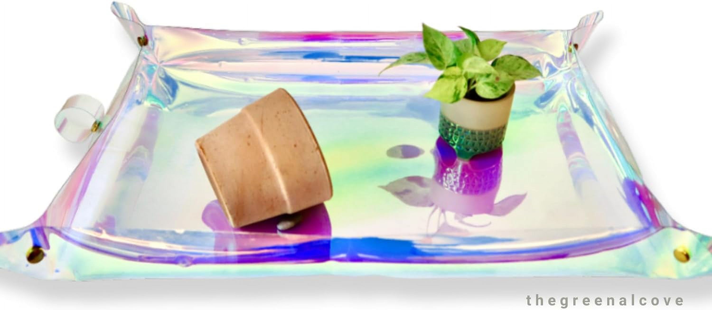 Plant Repotting Mat for Indoor Outdoor Gardening, Holographic Roll Out ...